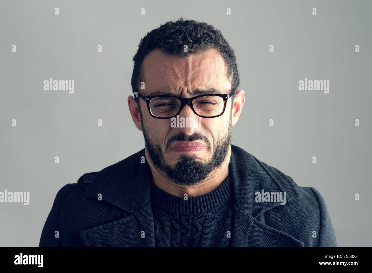 Tear drop facial expression hi-res stock photography and images - Alamy