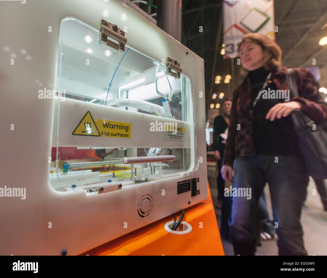 A PieceMaker 3d printer is displayed at the 112th American ...