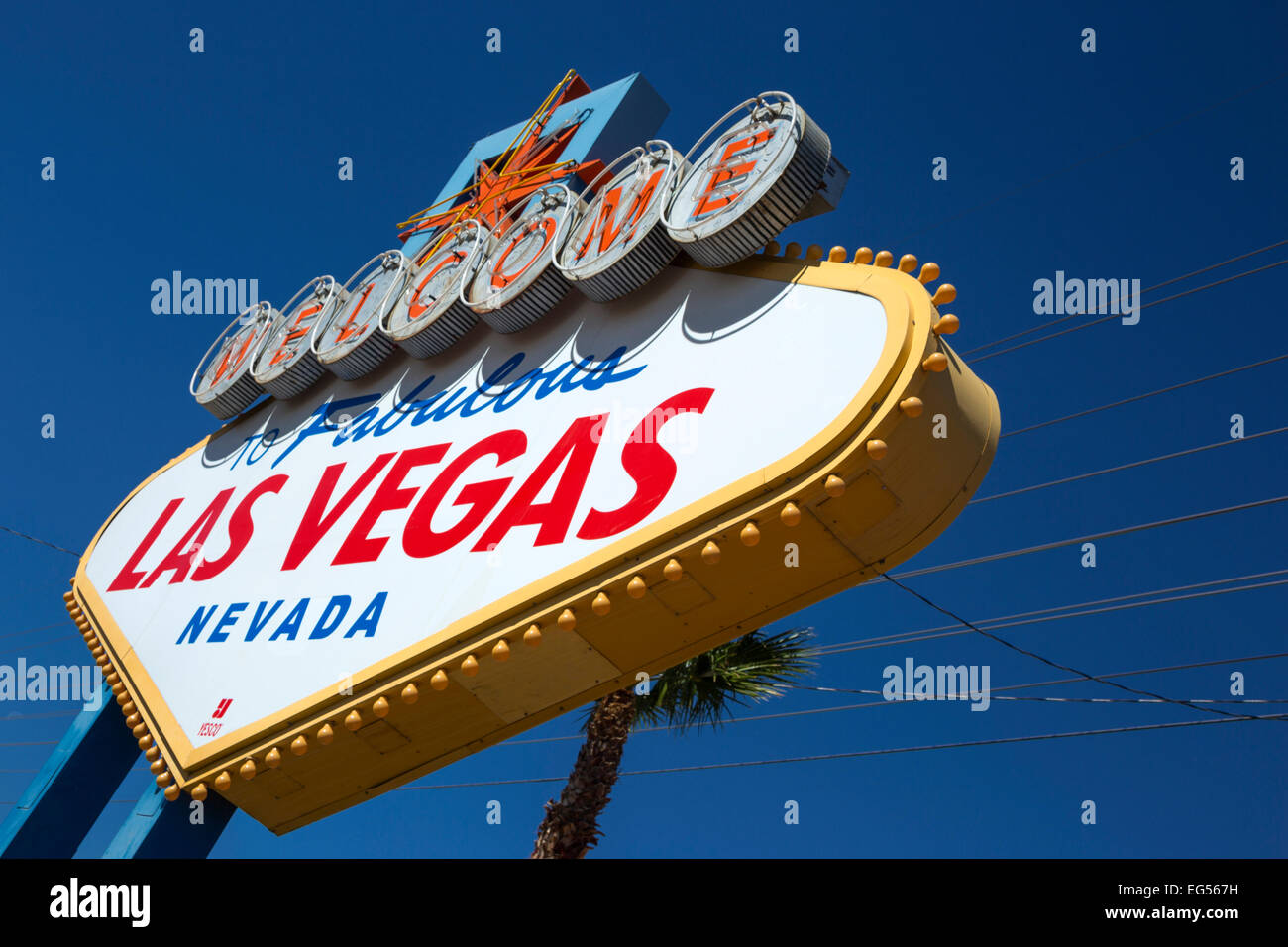 WELCOME TO FABULOUS LAS VEGAS NEON SIGN THE STRIP LAS VEGAS NEVADA USA ...
