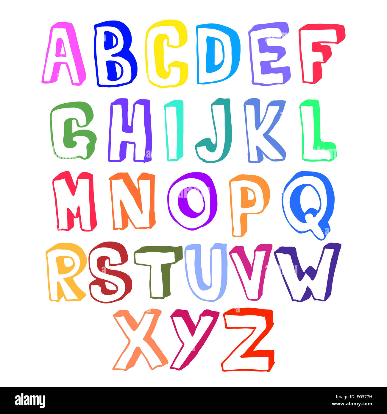 Large alphabet hi-res stock photography and images - Alamy
