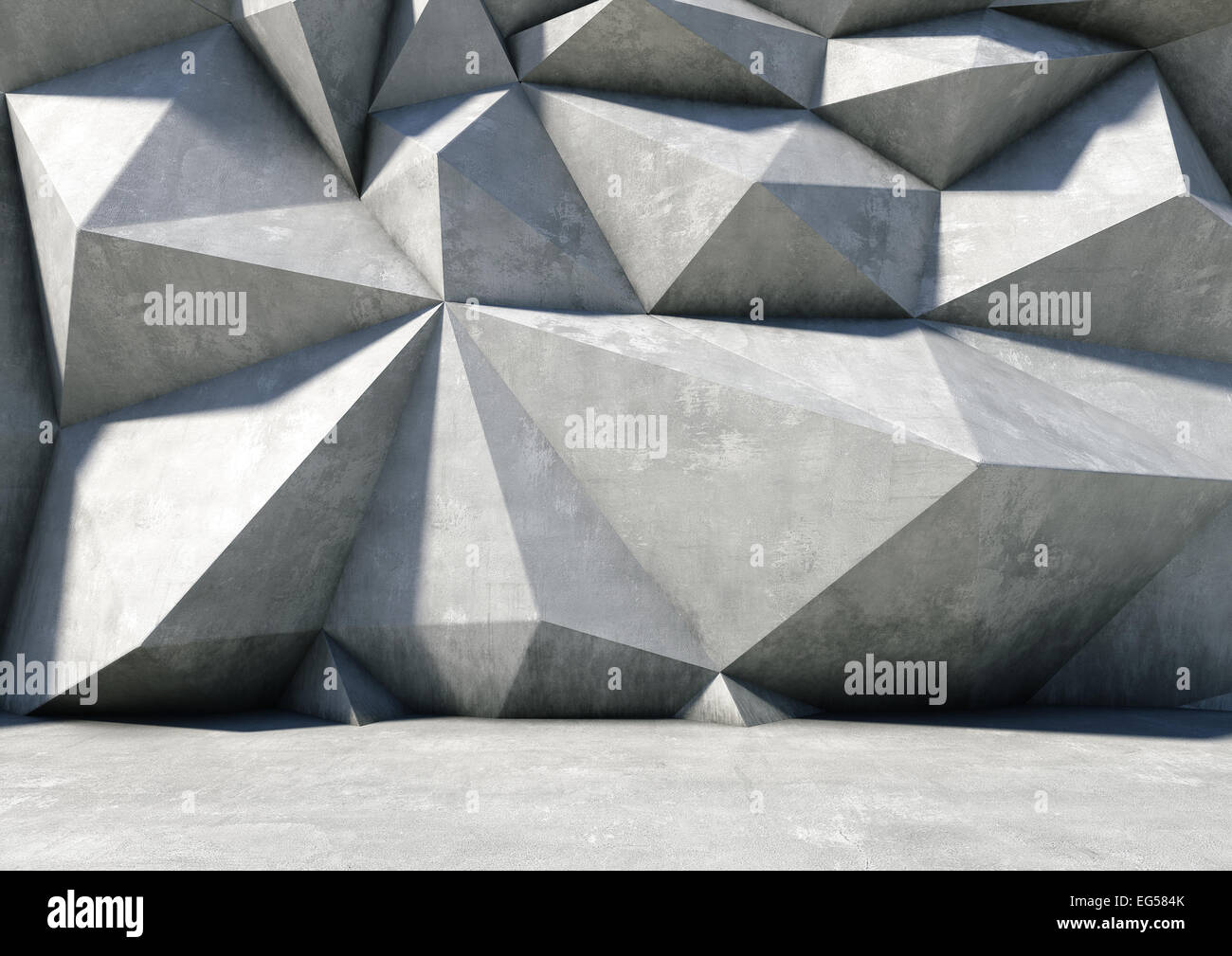 Abstract background of the concrete 3d render Stock Photo - Alamy