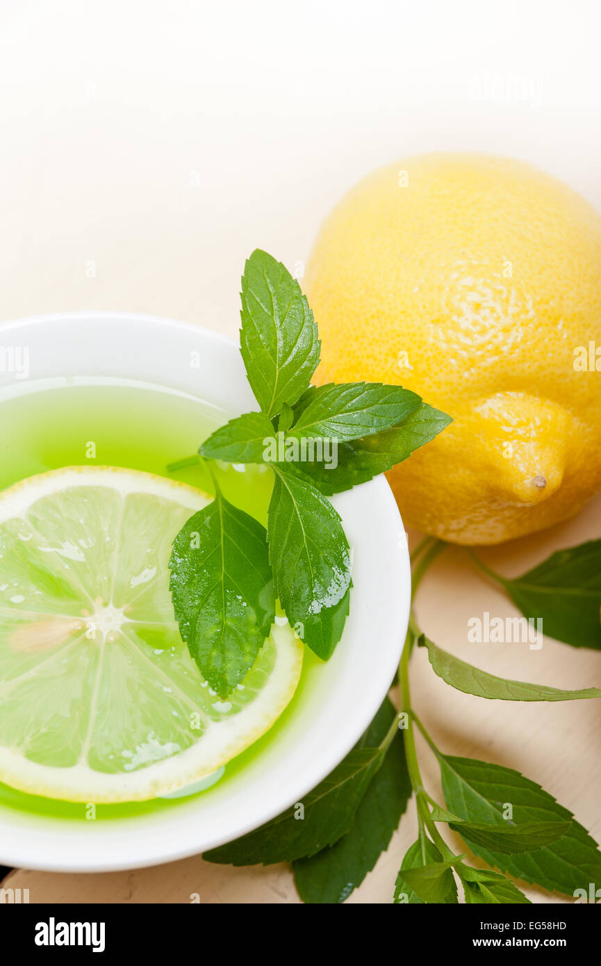 Mint tea infusion hi-res stock photography and images - Alamy