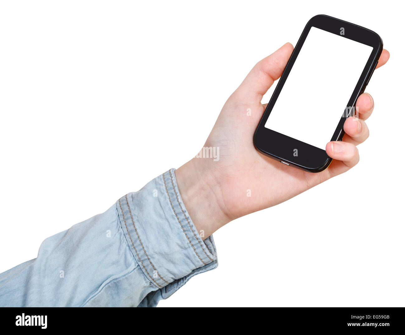 Mobile phone cut out hi-res stock photography and images - Alamy