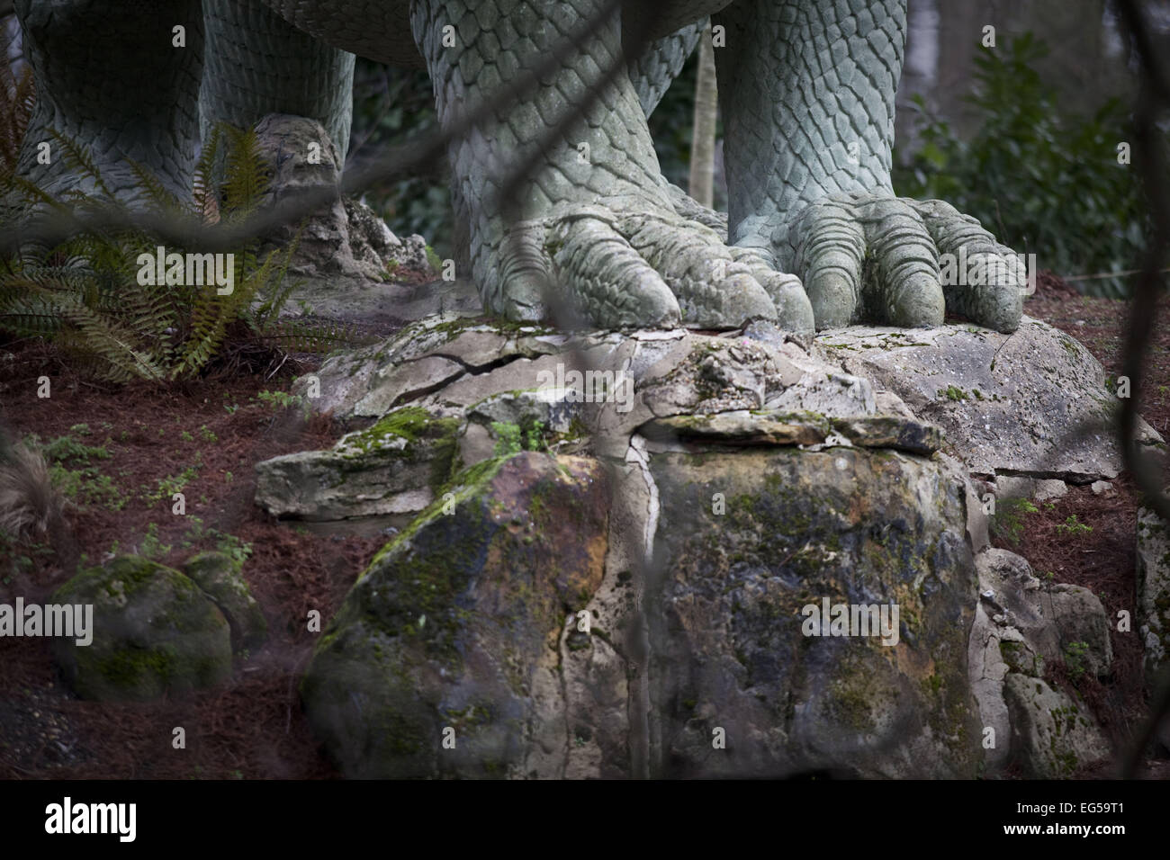 London, UK. 25th Jan, 2015. Victorian dinosaurs - Iguanodons.Unveiled ...