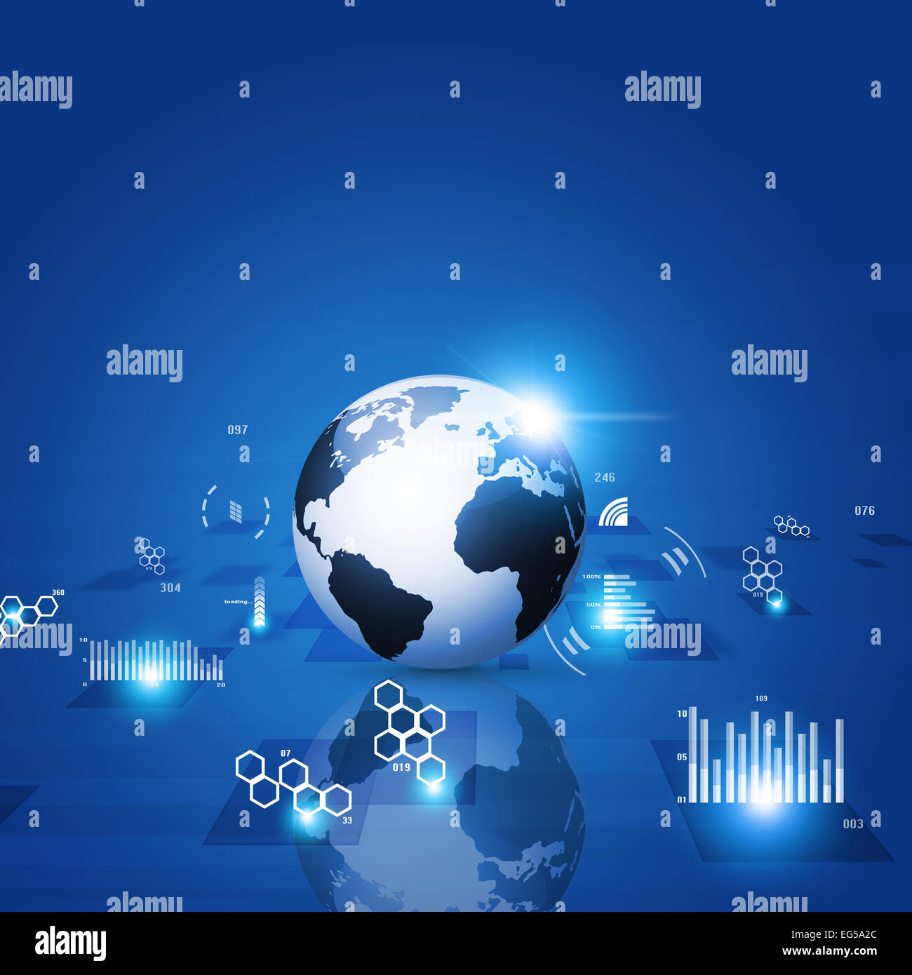 Abstract business computer technology background hi-res stock ...