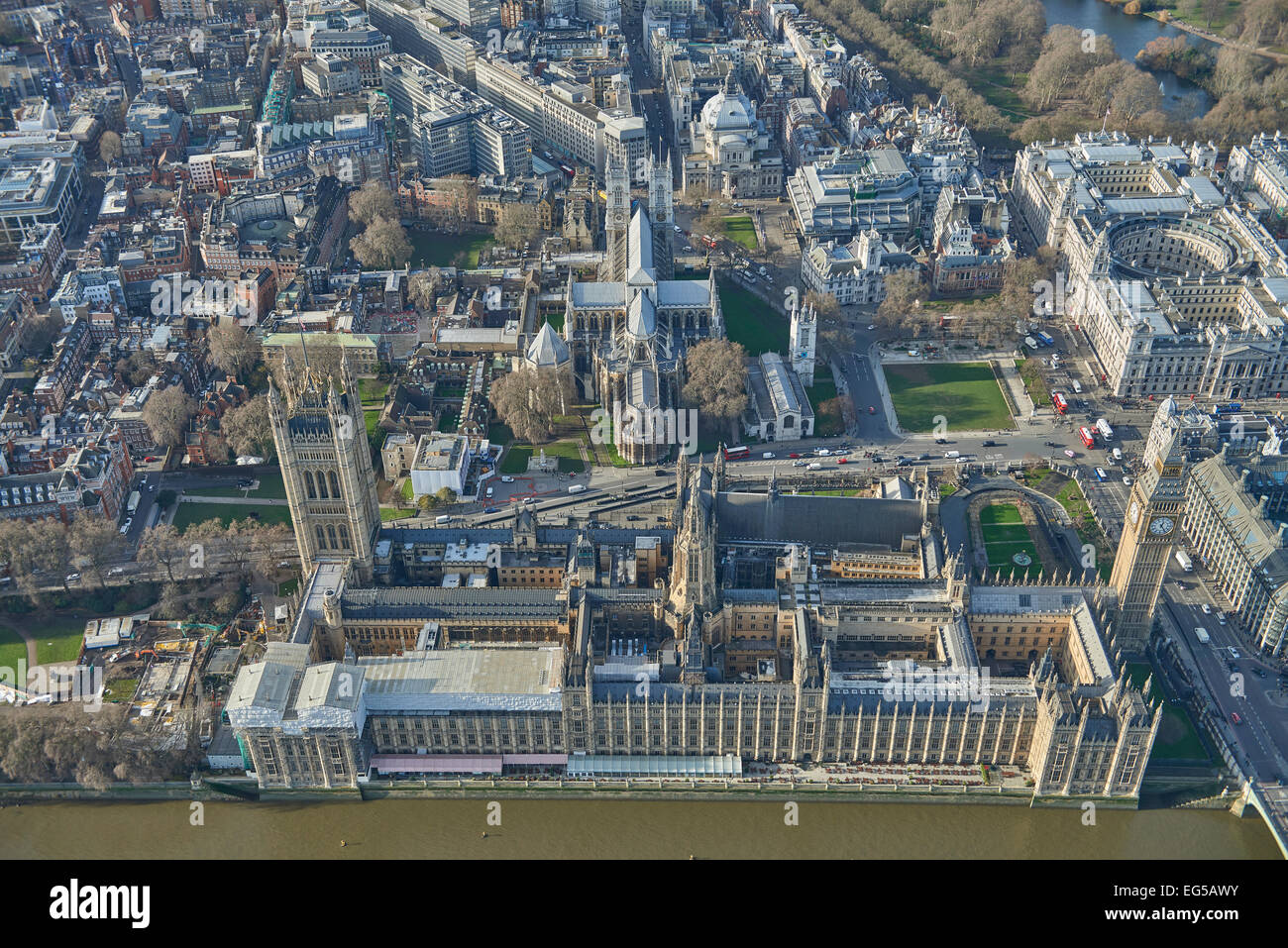 Aerial Air Westminster Abbey High Resolution Stock Photography and ...