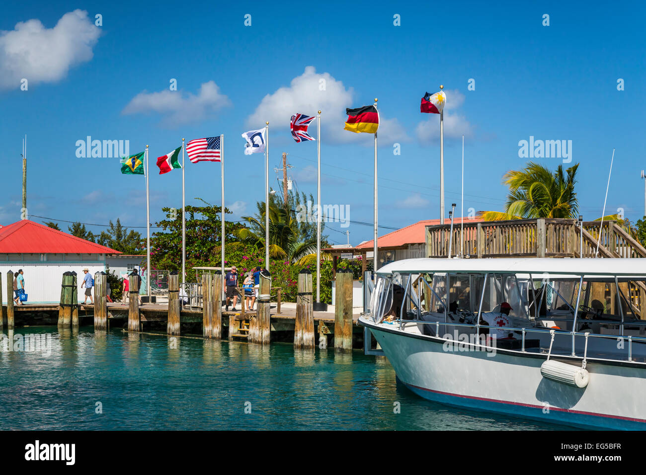 Princess cays tenders hi-res stock photography and images - Alamy