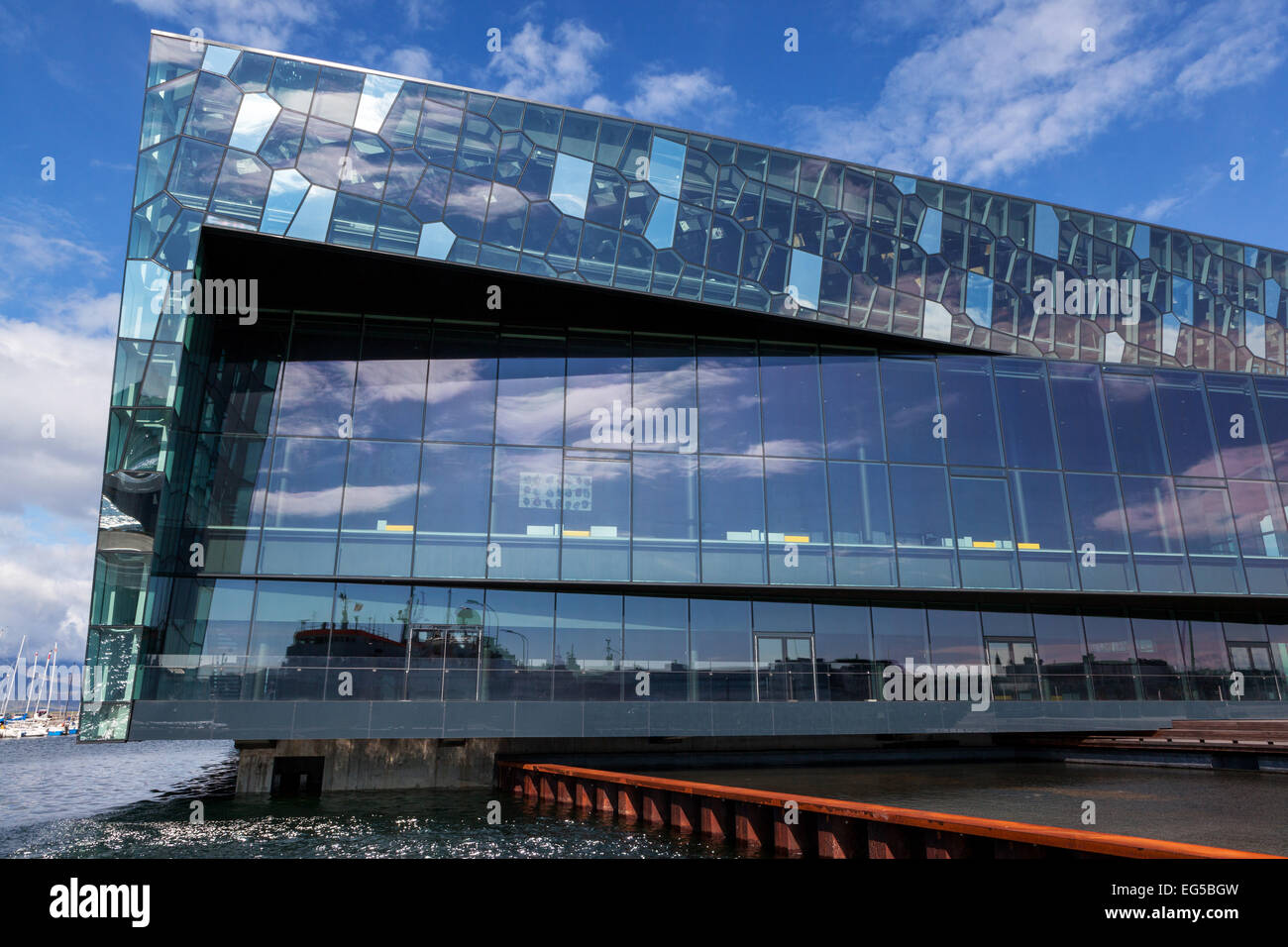 Harpa, Iceland's main concert hall and conference centre, is by ...