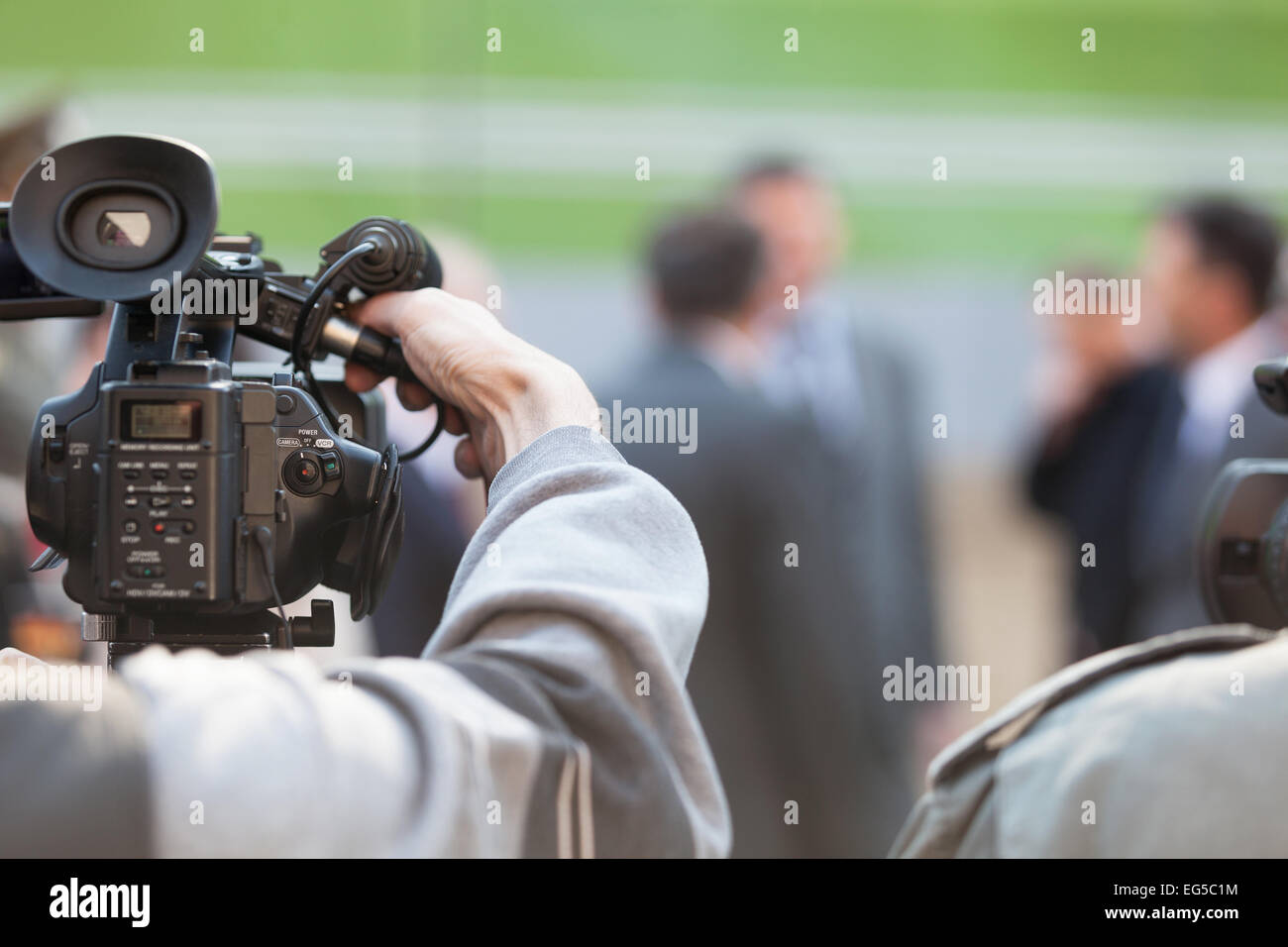 Camera interview hi-res stock photography and images - Alamy