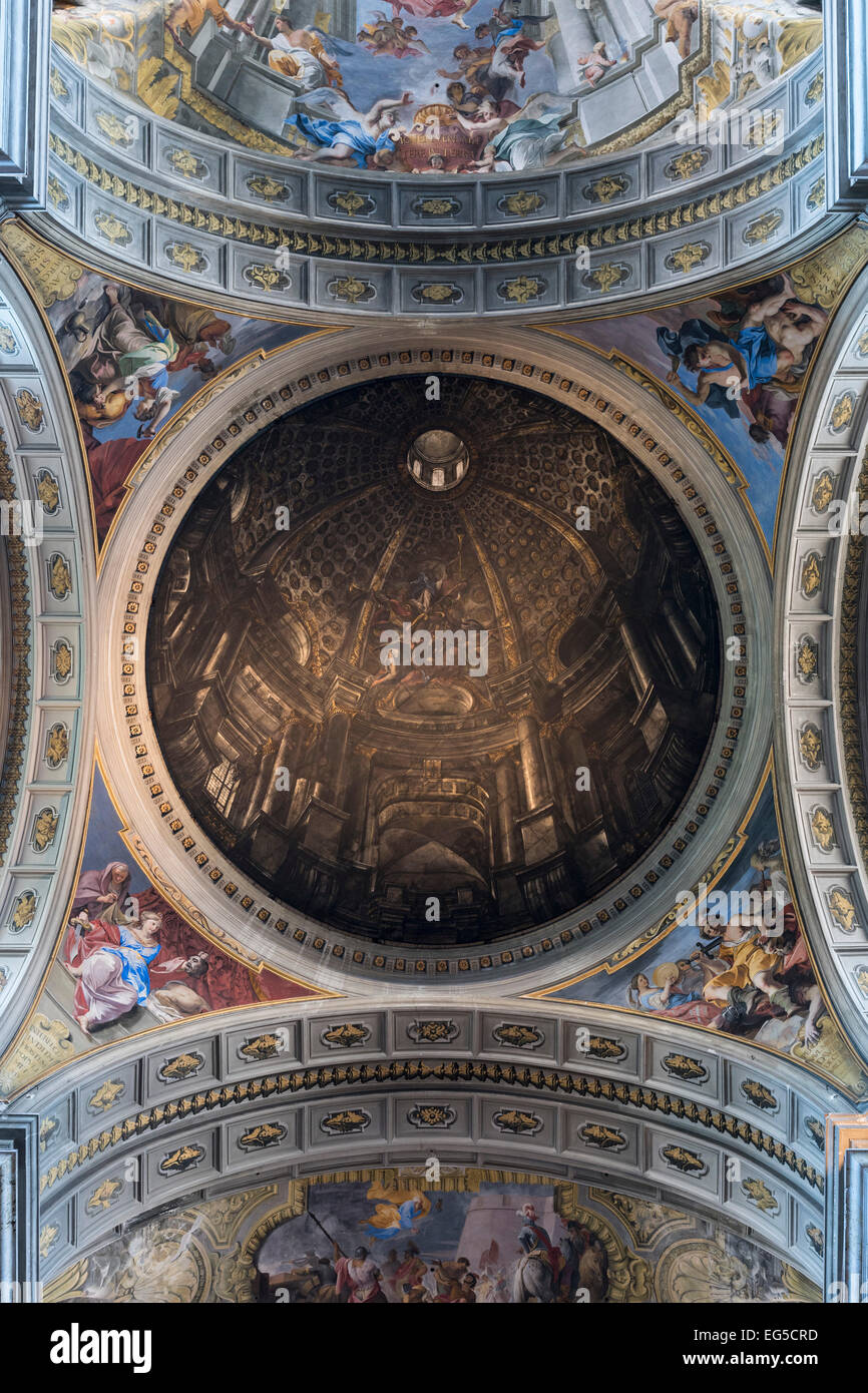 Inside the dome of st ignatius church hi-res stock photography and ...