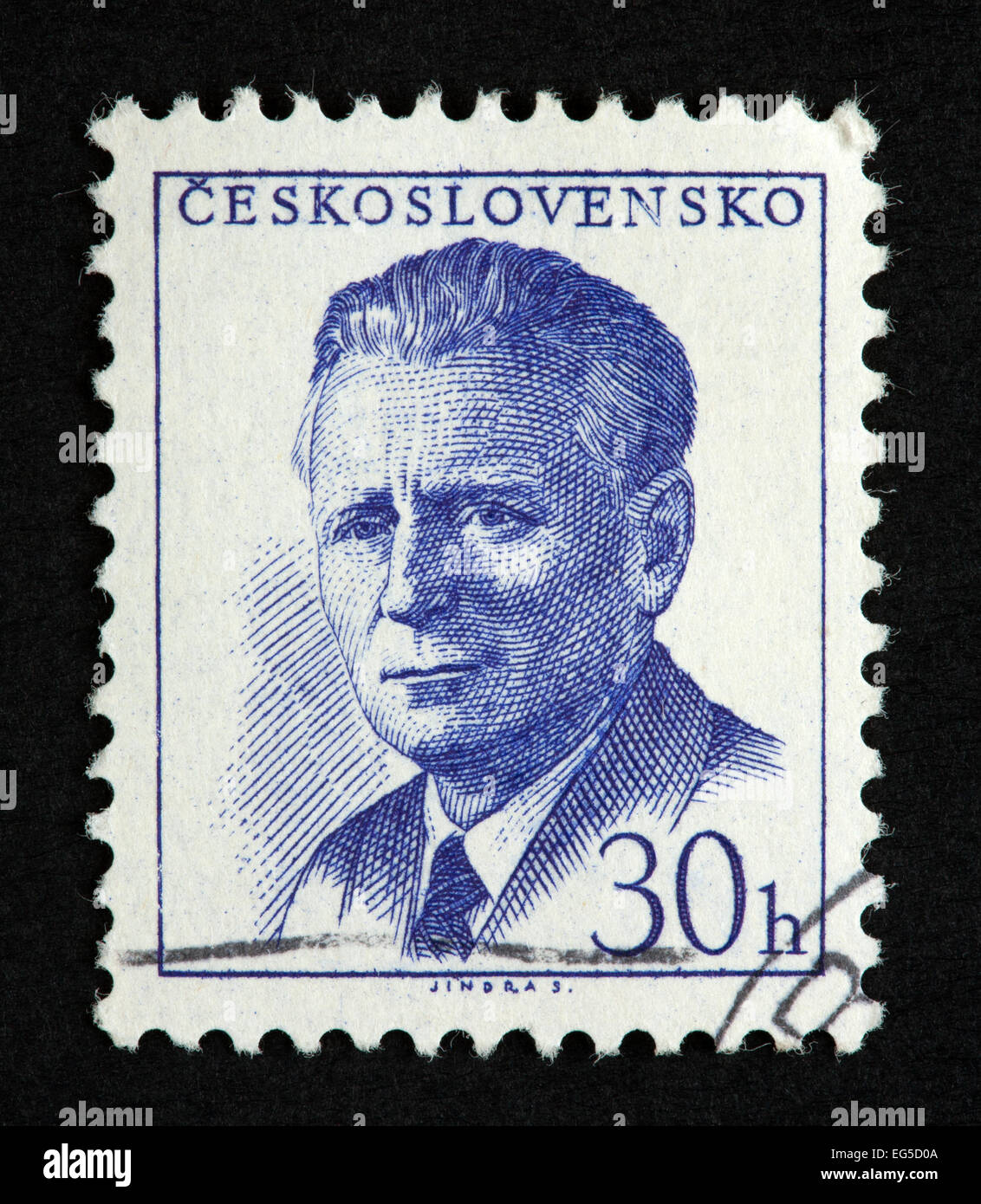Postage stamps czechoslovakia hi-res stock photography and images - Alamy