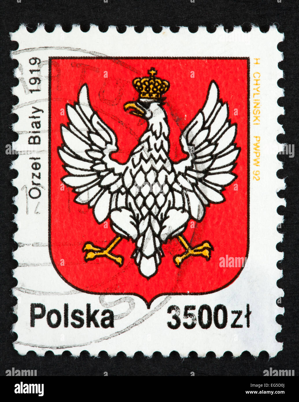 Polish Stamp High Resolution Stock Photography and Images - Alamy