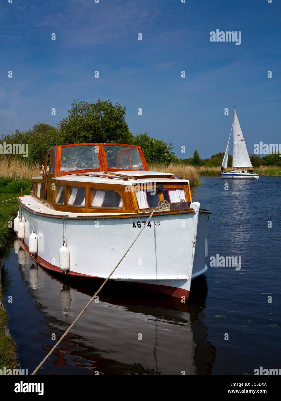 Norfolk Broads Sailing High Resolution Stock Photography and Images - Alamy