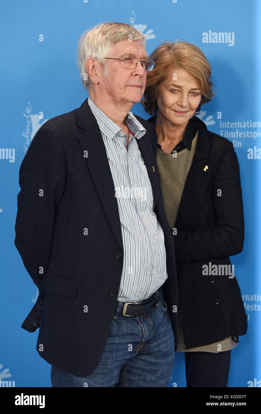 Tom Courtenay & Charlotte Rampling Actor, Actress 45 Years, Photo Call ...