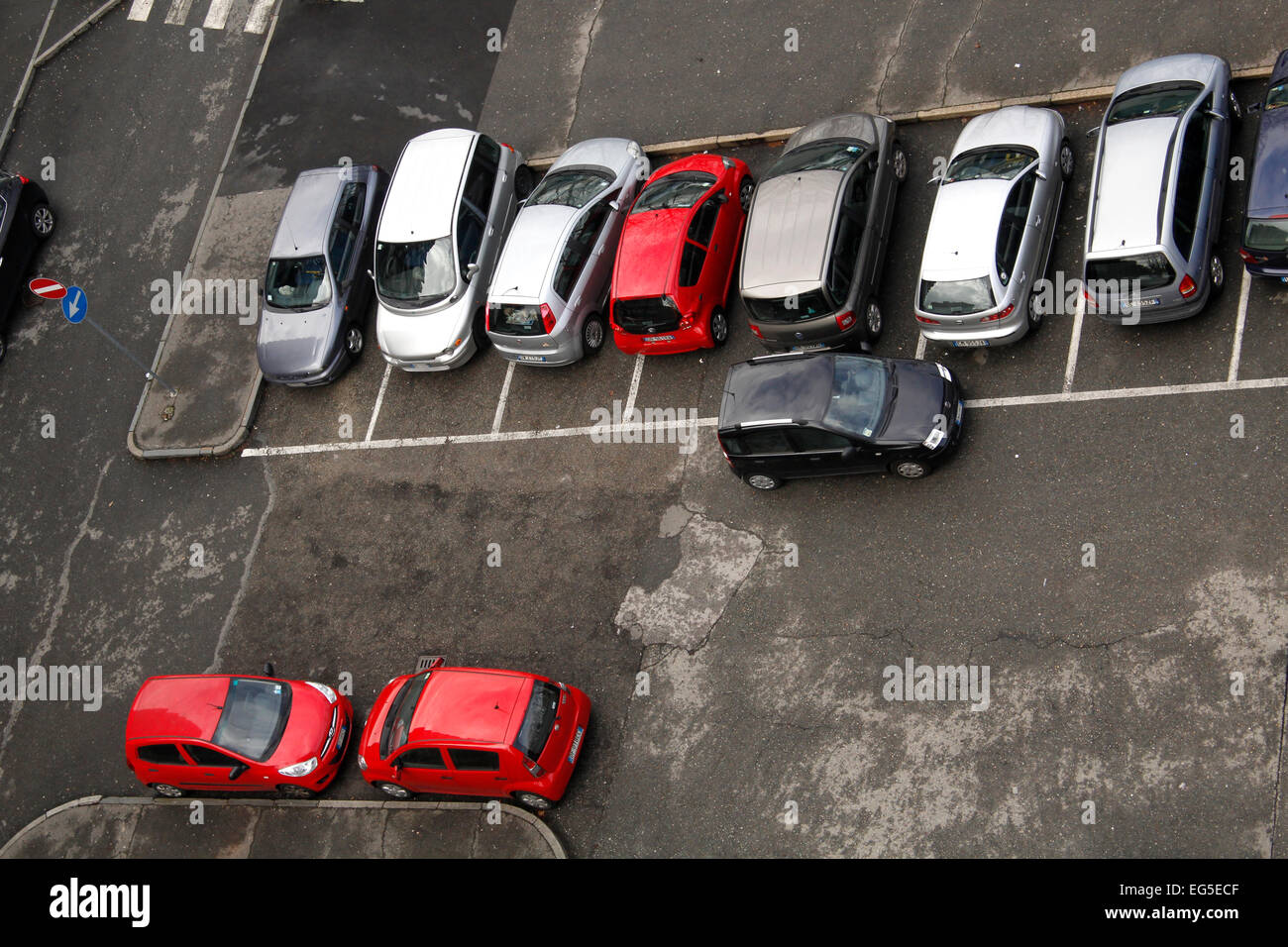 Car park parked hi-res stock photography and images - Alamy