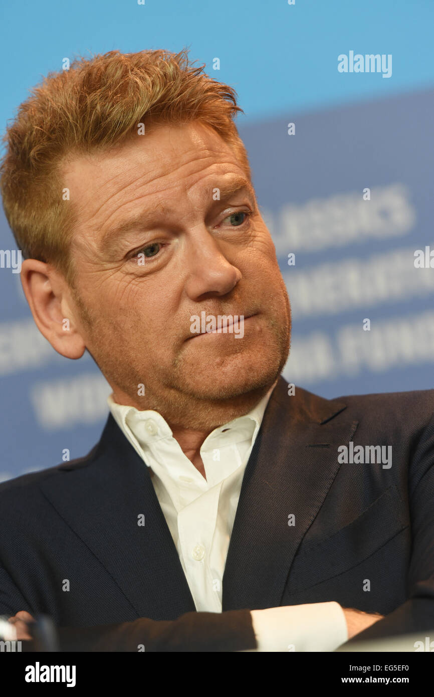 Kenneth Branagh Actor & Director Cinderella, Press Conf., Berlin Film ...