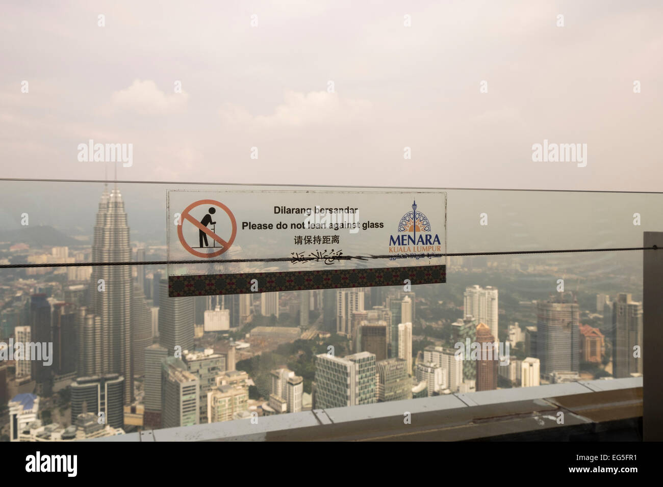 Petronas tower observation deck hi-res stock photography and images - Alamy