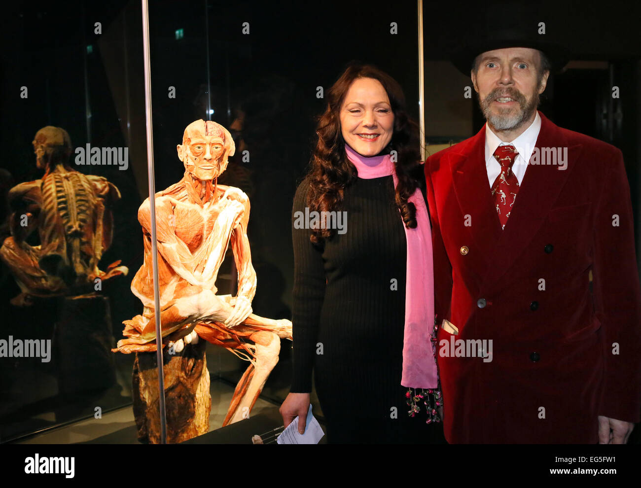 Berlin, Germany. 17th Feb, 2015. Plastination inventor Gunther von ...