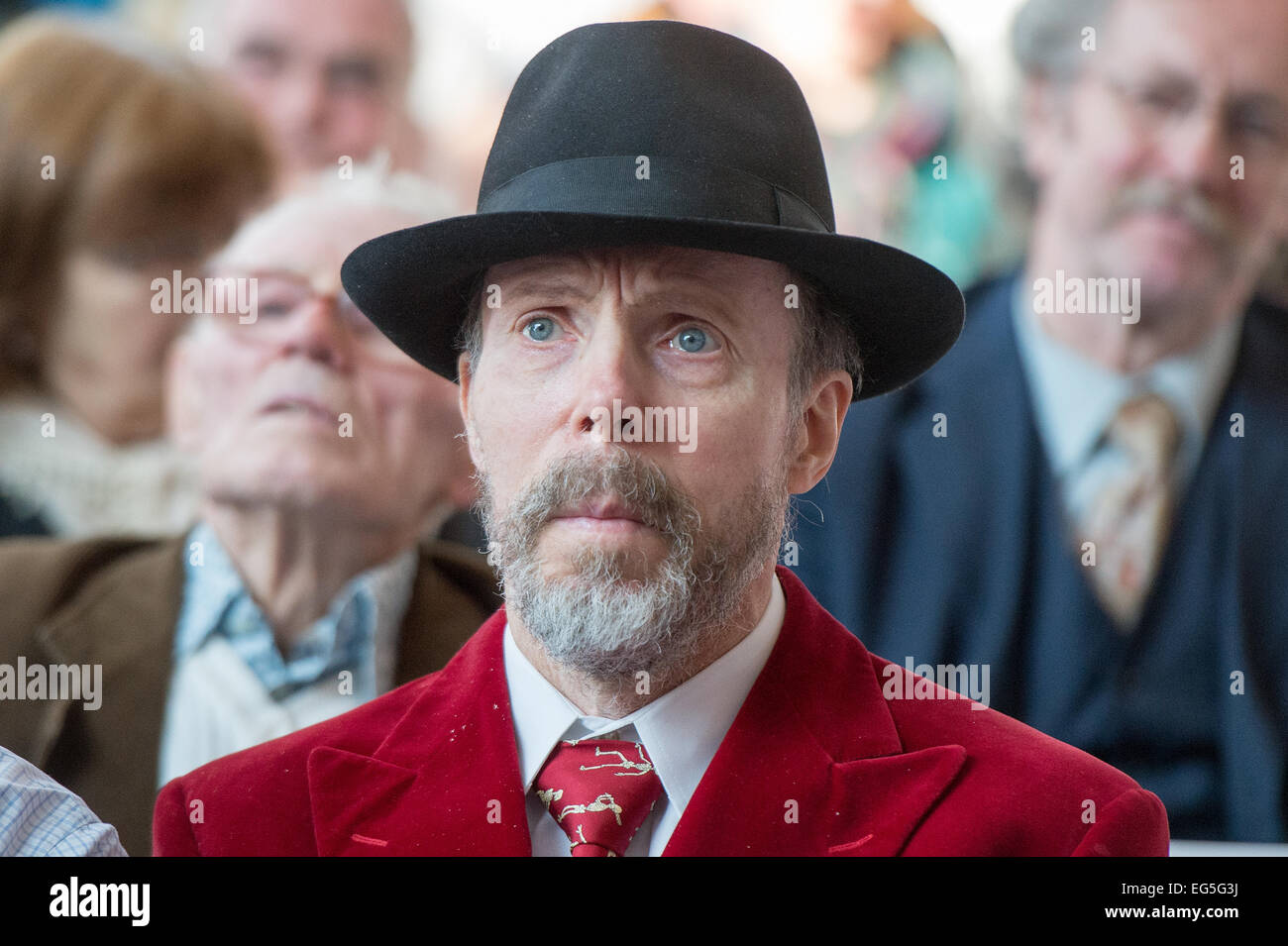 Berlin, Germany. 17th Feb, 2015. Plastination inventor Gunther von ...