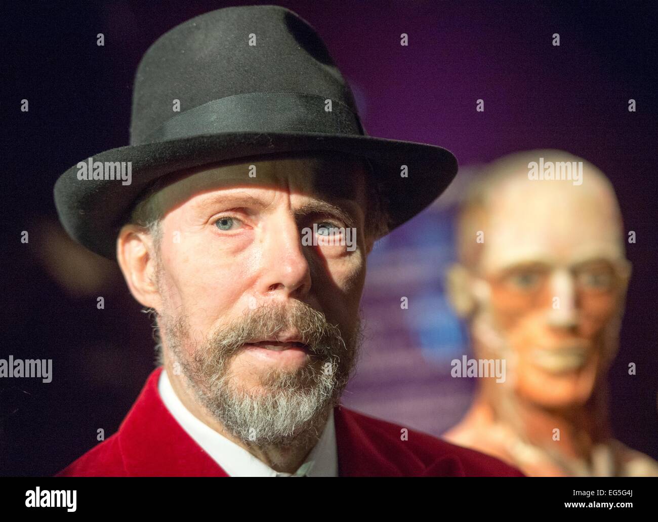 Berlin, Germany. 17th Feb, 2015. Plastination inventor Gunther von ...
