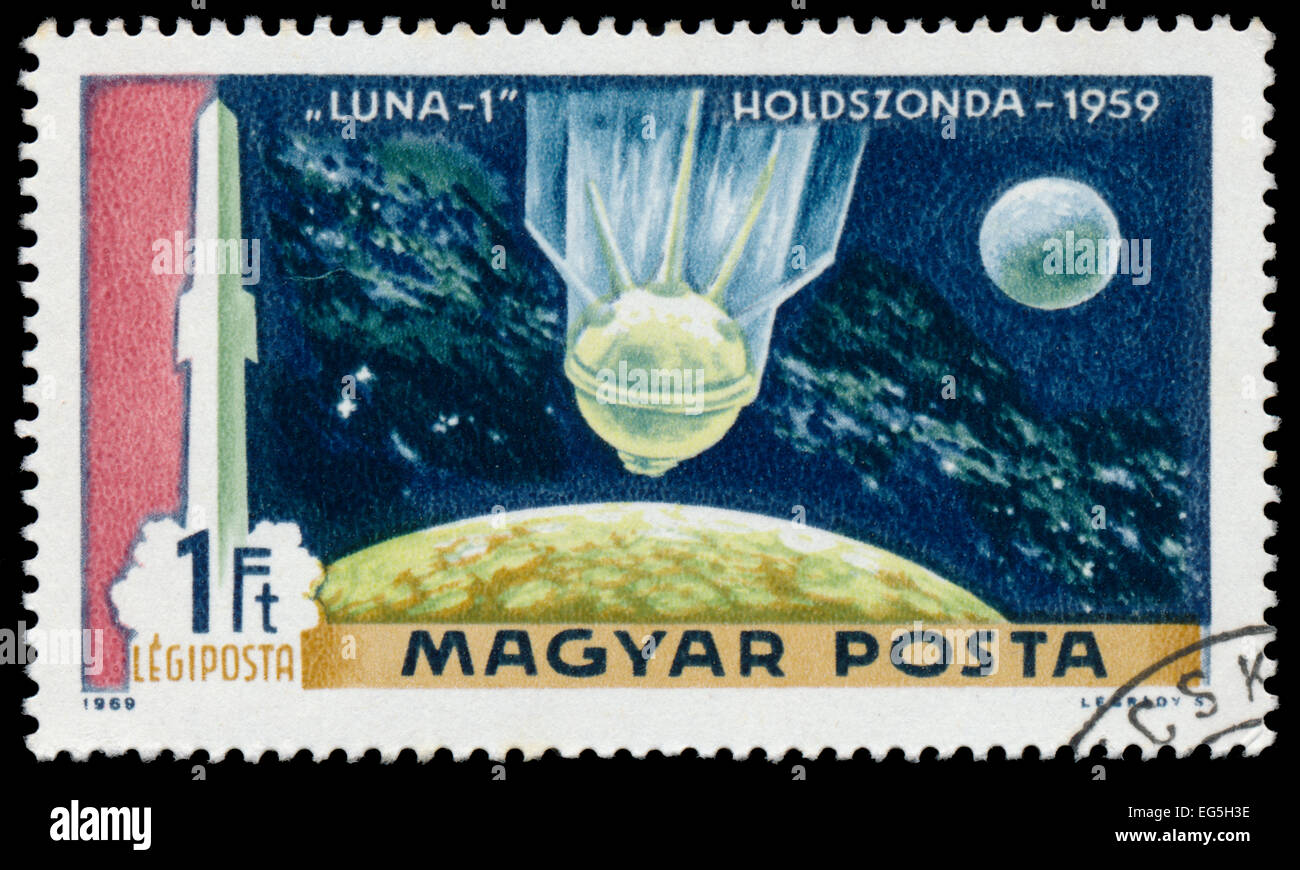 Colorful Luna 1 Soviet Union