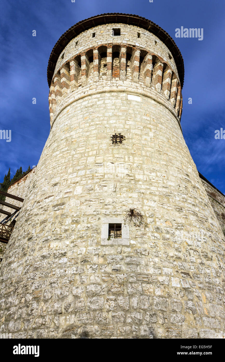Italy, Lombardy, Brescia, the castle Stock Photo - Alamy