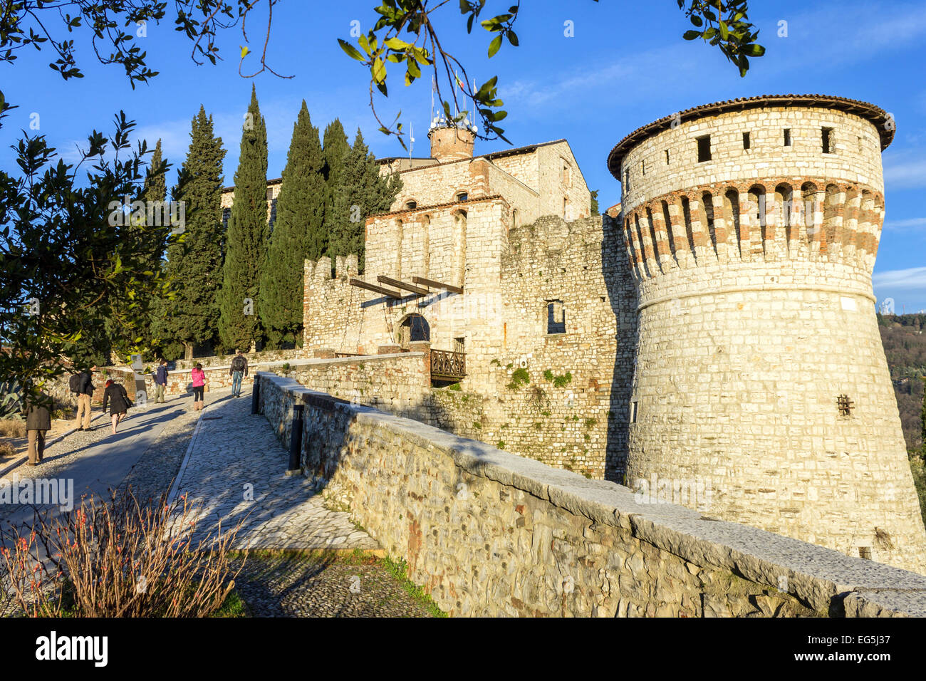 Brescia castle hi-res stock photography and images - Alamy