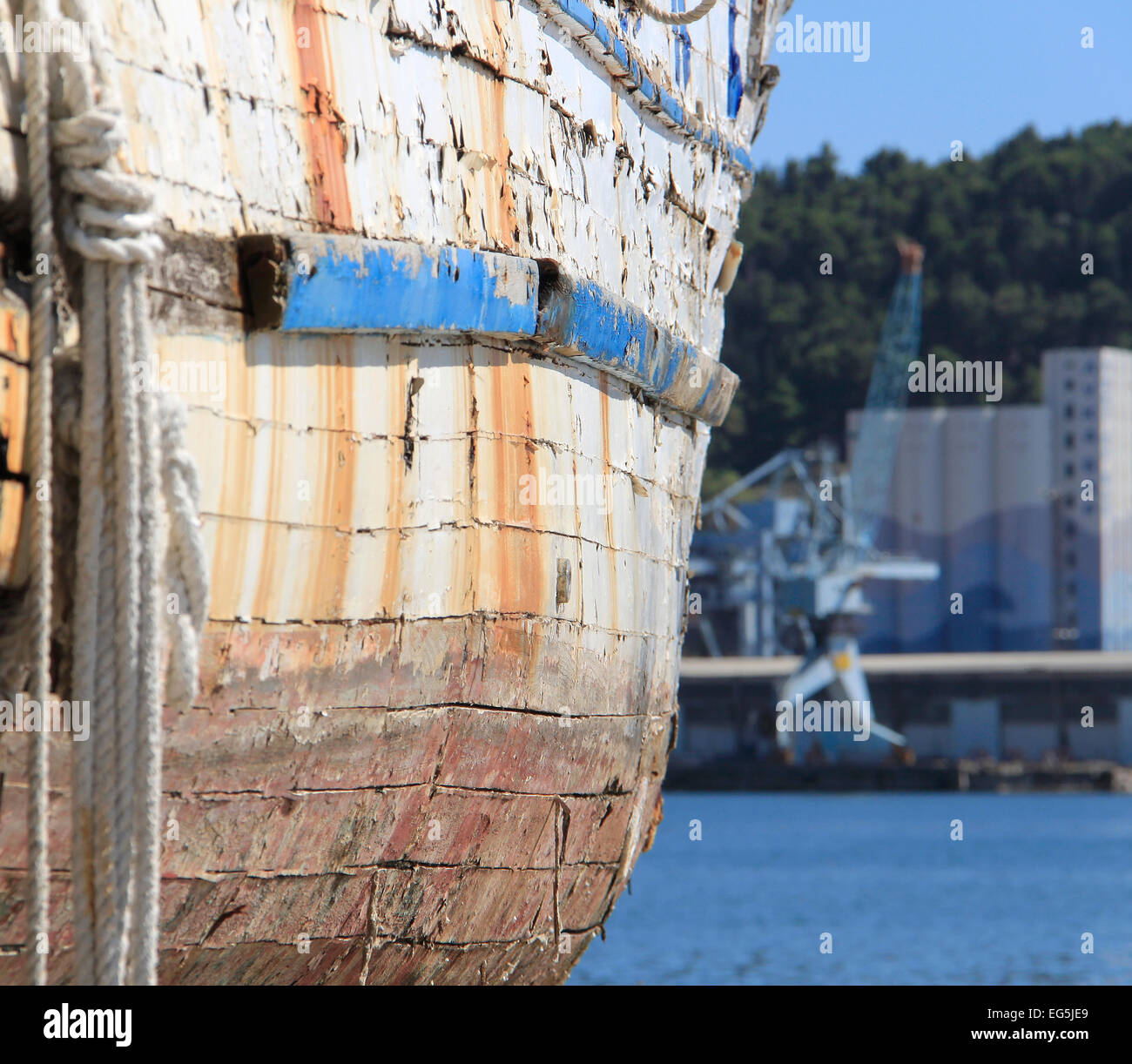 Port of Bar in Montenegro state Stock Photo - Alamy