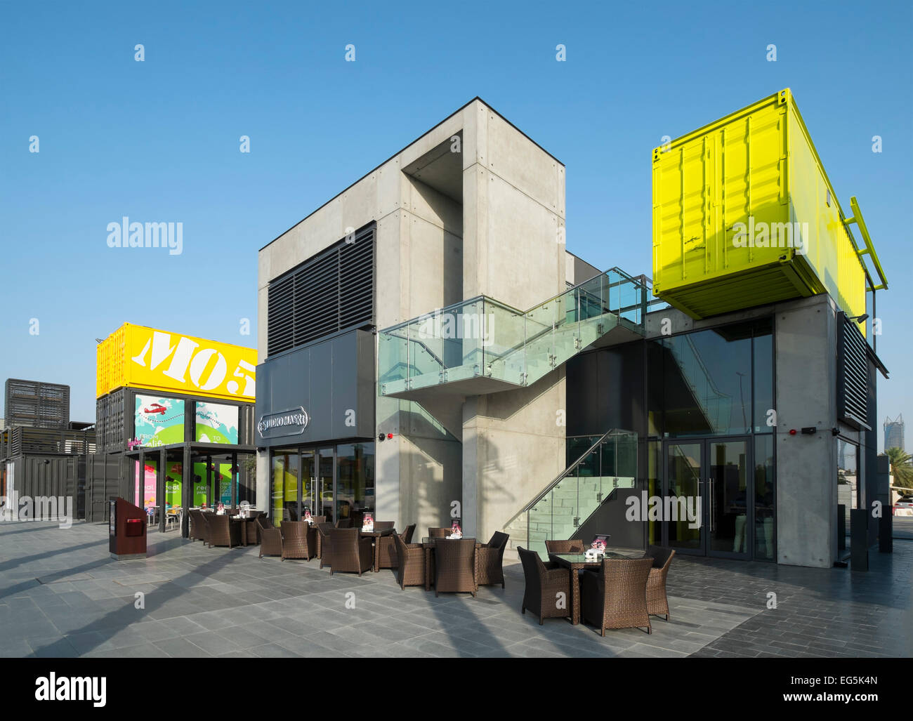 Boxpark Dubai High Resolution Stock Photography and Images - Alamy