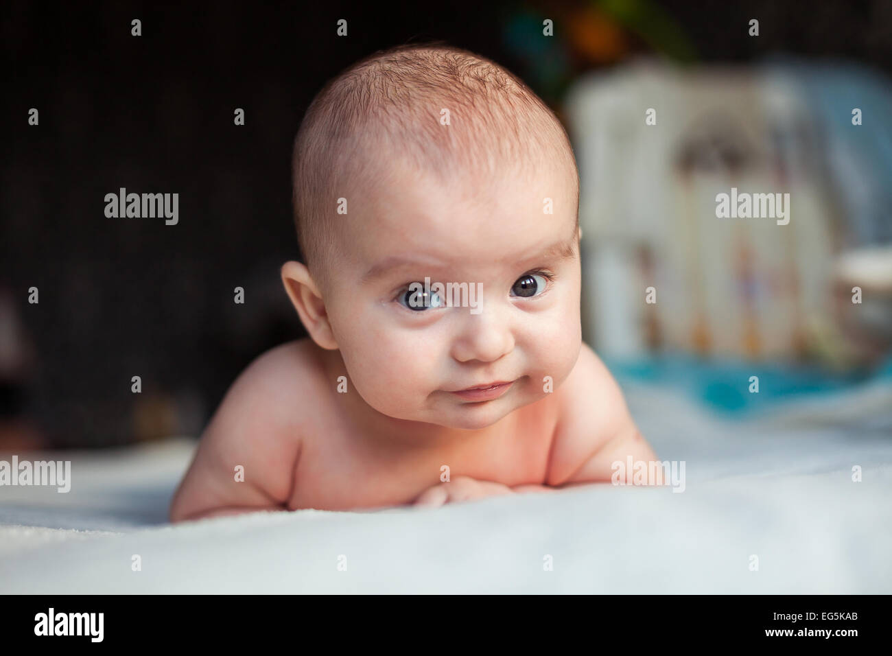 Cute little baby Stock Photo - Alamy