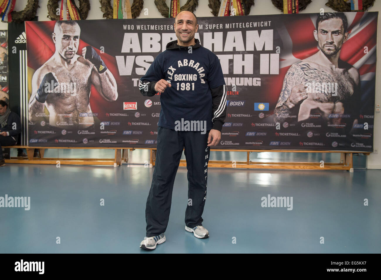 Berlin, Germany. 17th Feb, 2015. The World Boxing Organization (WBO ...
