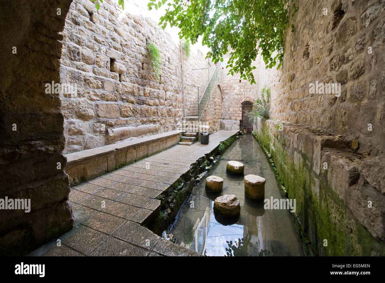 Jerusalem gihon spring hi-res stock photography and images - Alamy