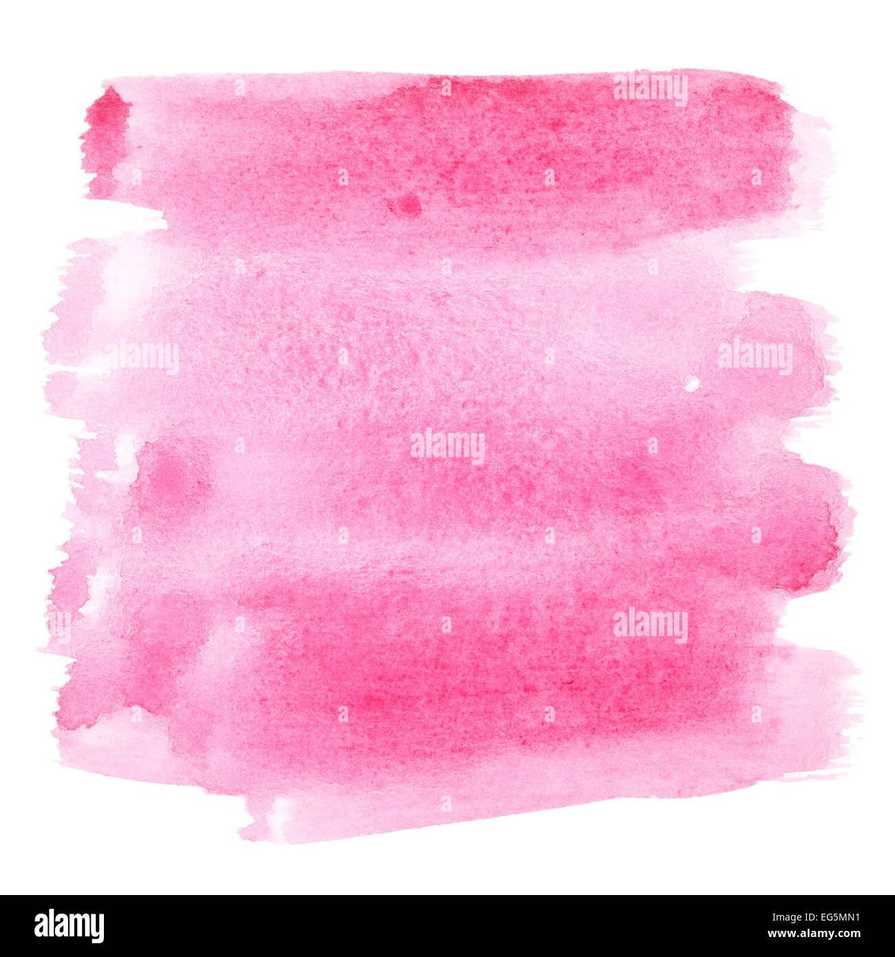 Pink watercolor brush strokes - space for your own text Stock Photo - Alamy