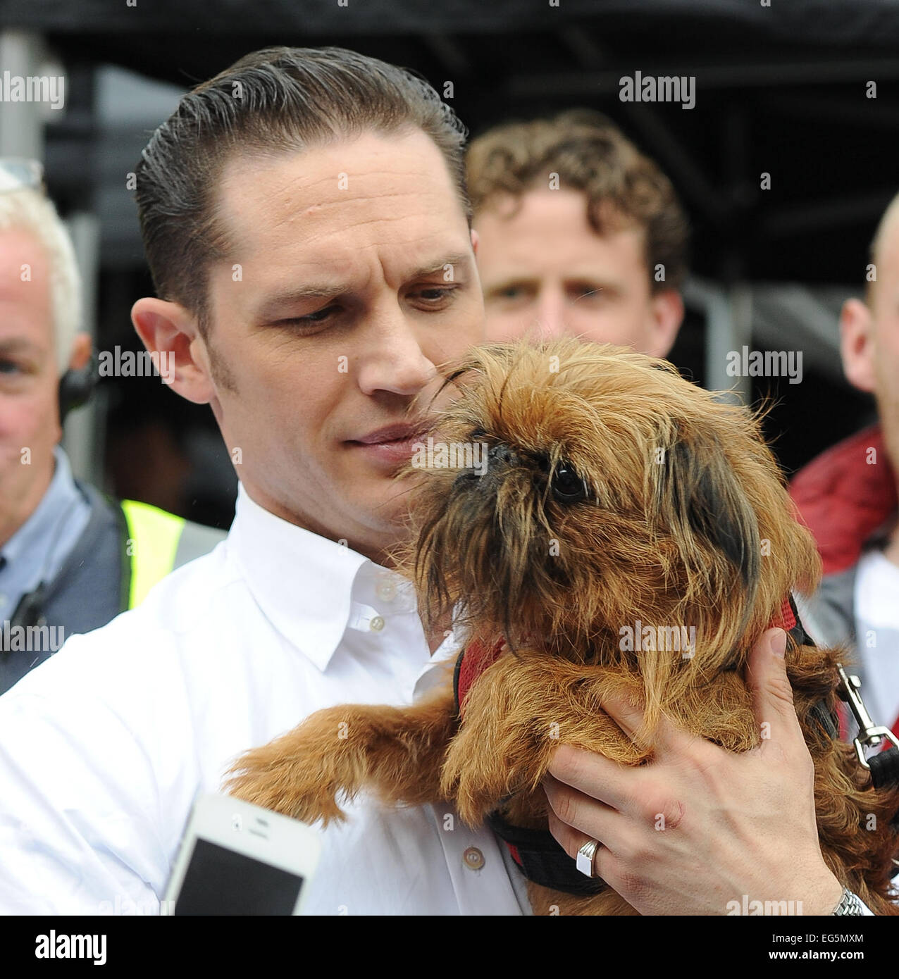 Filming takes place on the set of upcoming Kray Twins biopic 'Legend ...