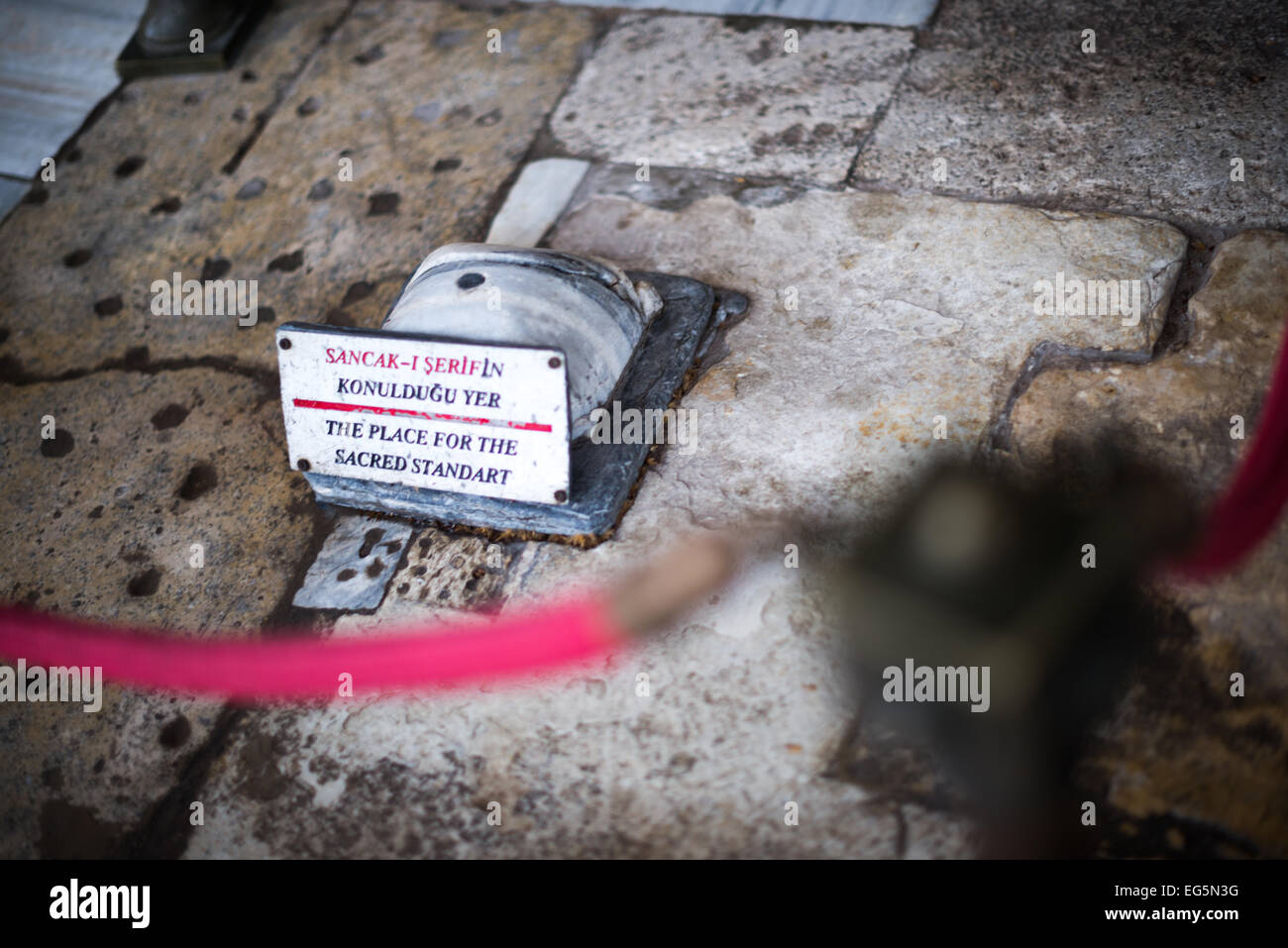 Topkapi Palace Sultan's Holy Banner Marker Istanbul // ISTANBUL, Turkey ...