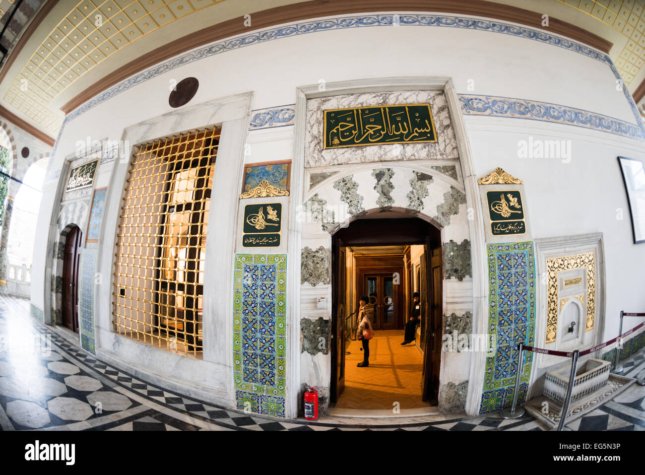 Topkapi Palace Throne Room Istanbul Turkey // ISTANBUL, Turkey — The ...