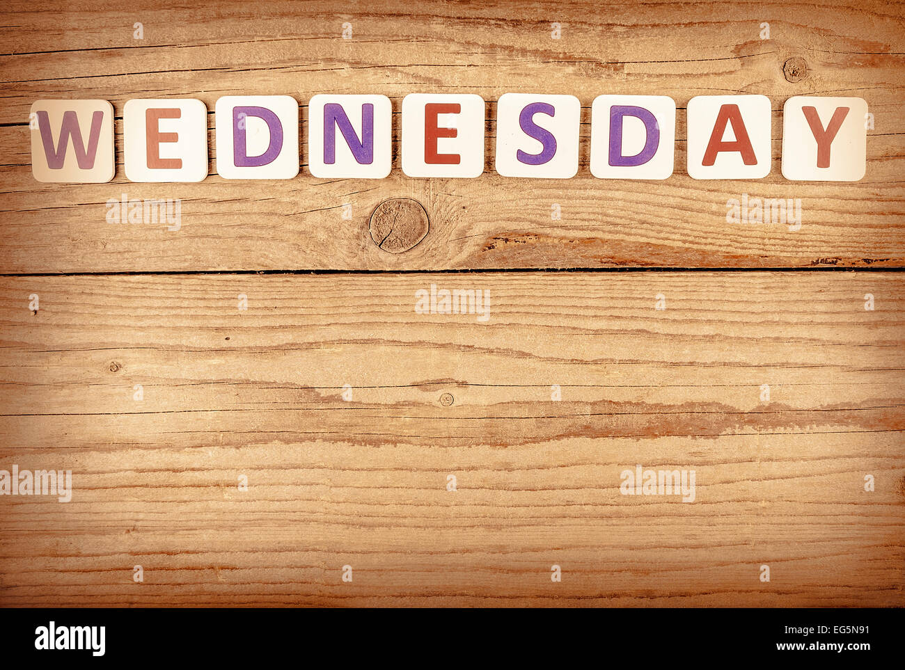 Wednesday black font hi-res stock photography and images - Alamy