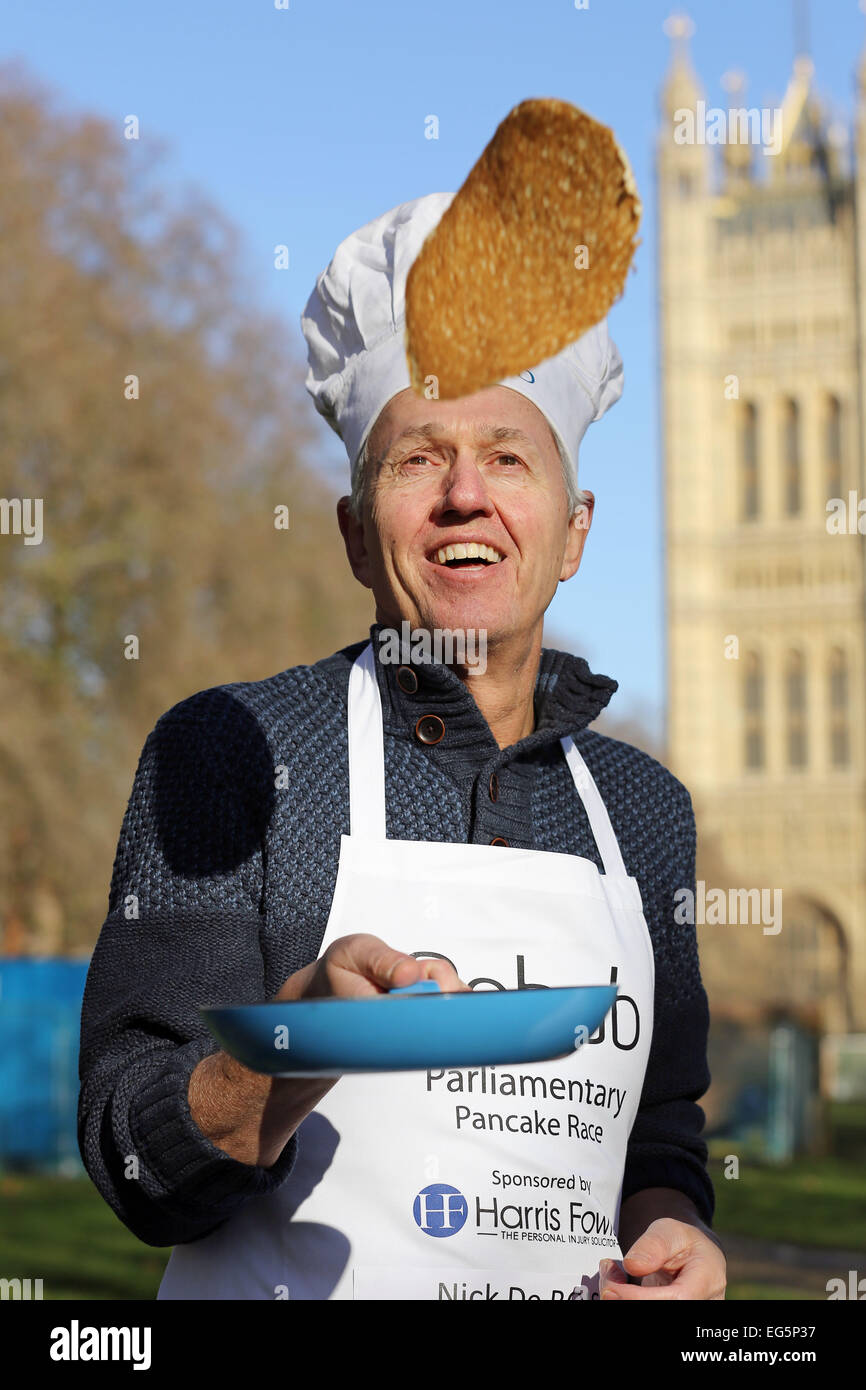 London, UK. 17th February, 2015. The Fastest Flippers of them All ...