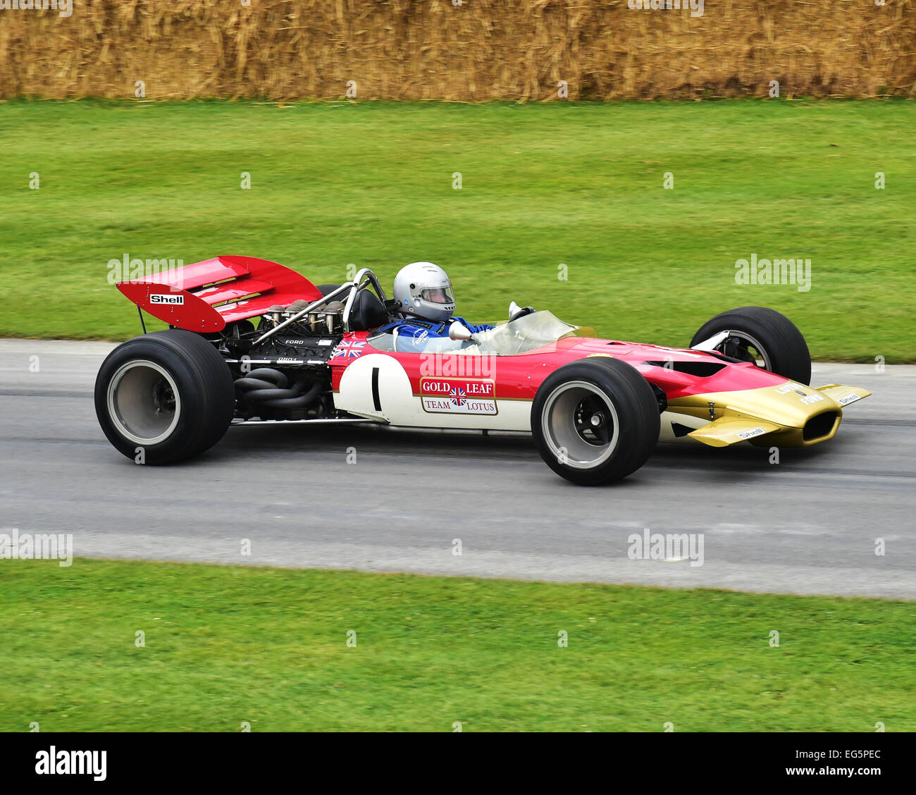 Greg Thornton Lotus 49B, Goodwood Festival of Speed, 2014, an iconic ...
