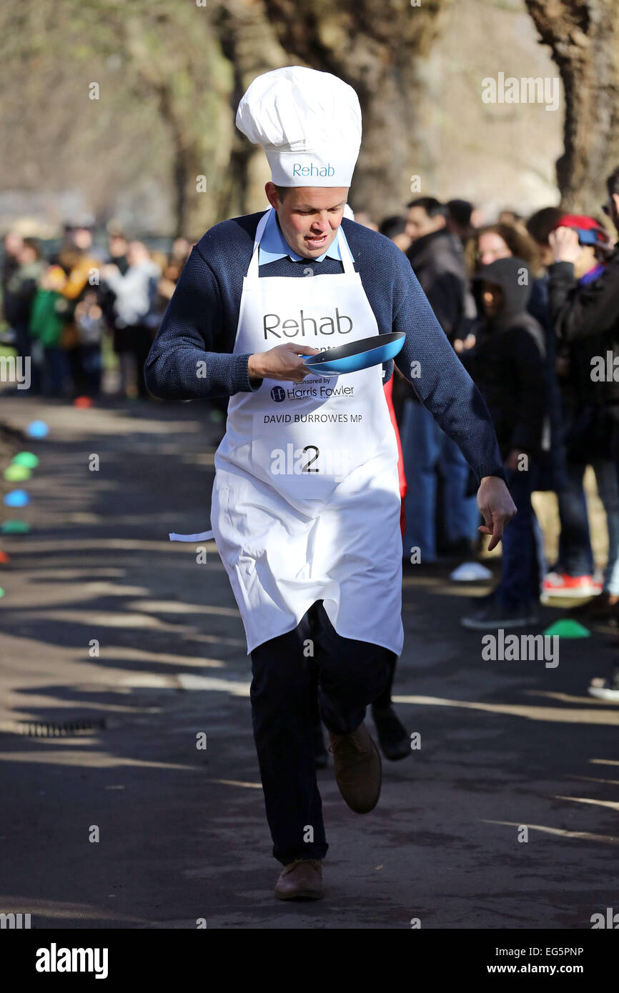 London, UK. 17th February, 2015. The Fastest Flippers of them All ...