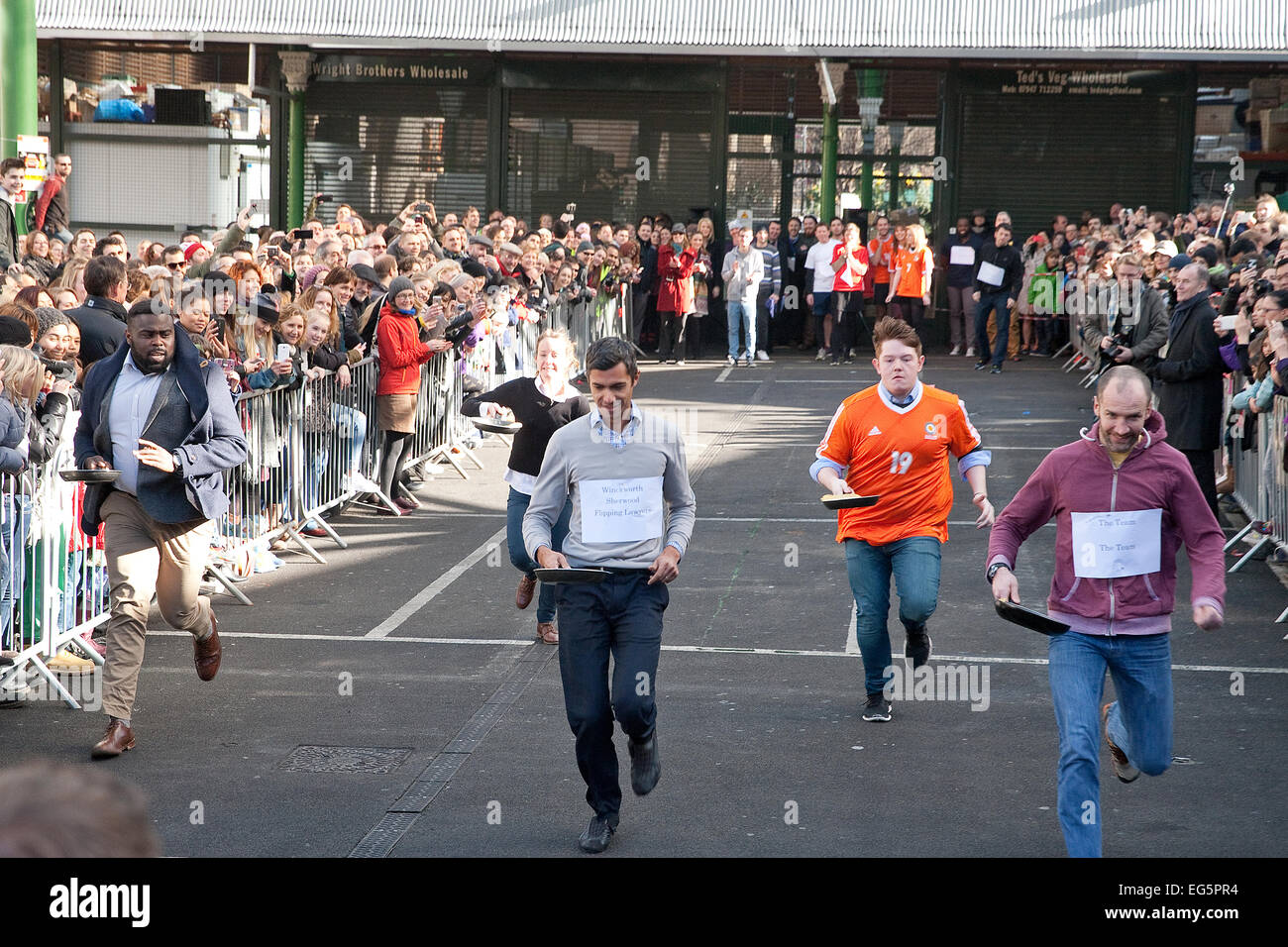Five runners at a time took part at the Better Bankside Annual Charity ...