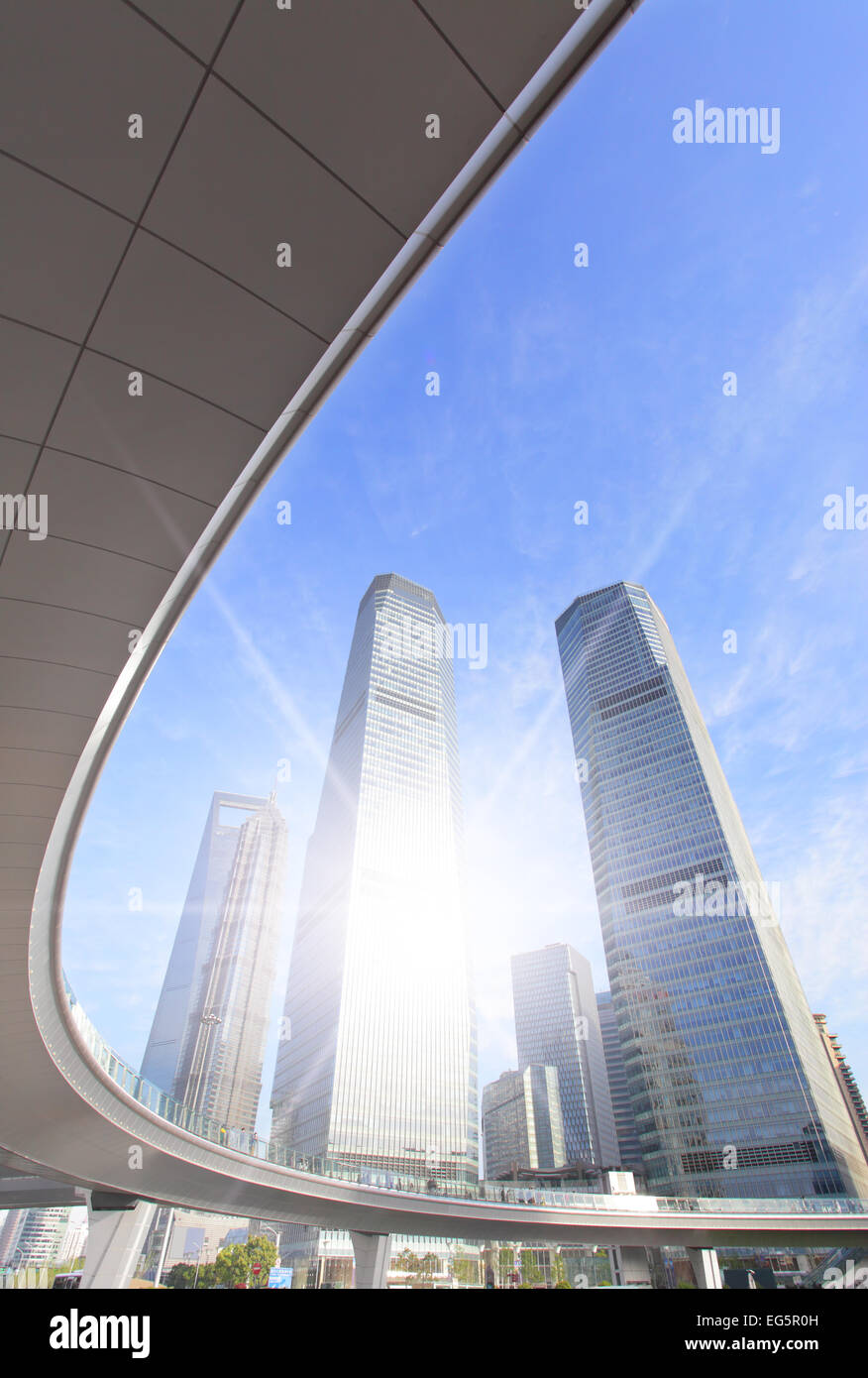 Shanghai flyover hi-res stock photography and images - Alamy