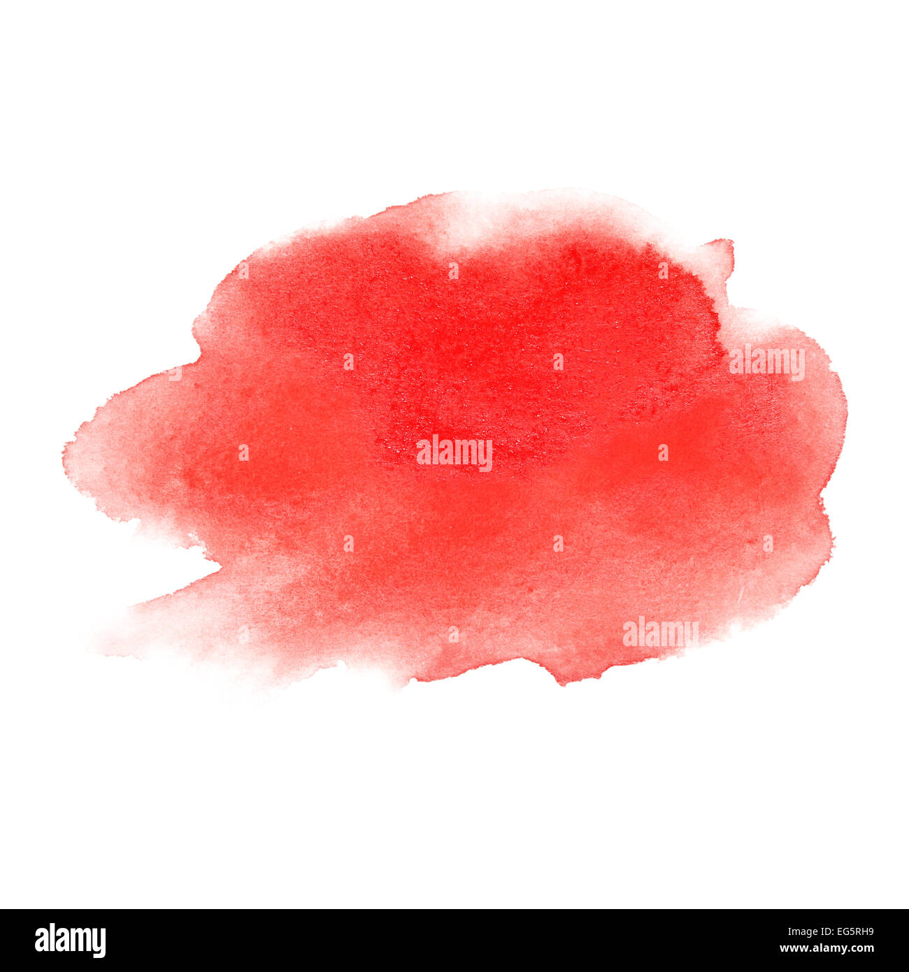 Red watercolor brush strokes - space for your own text Stock Photo - Alamy