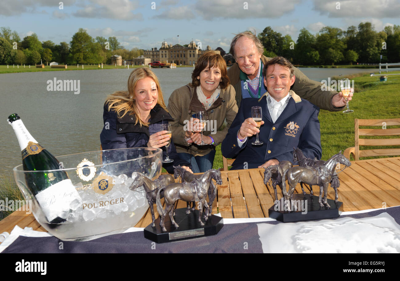 11th May 2014. Winner Sam Griffiths and his team celebrate at the ...