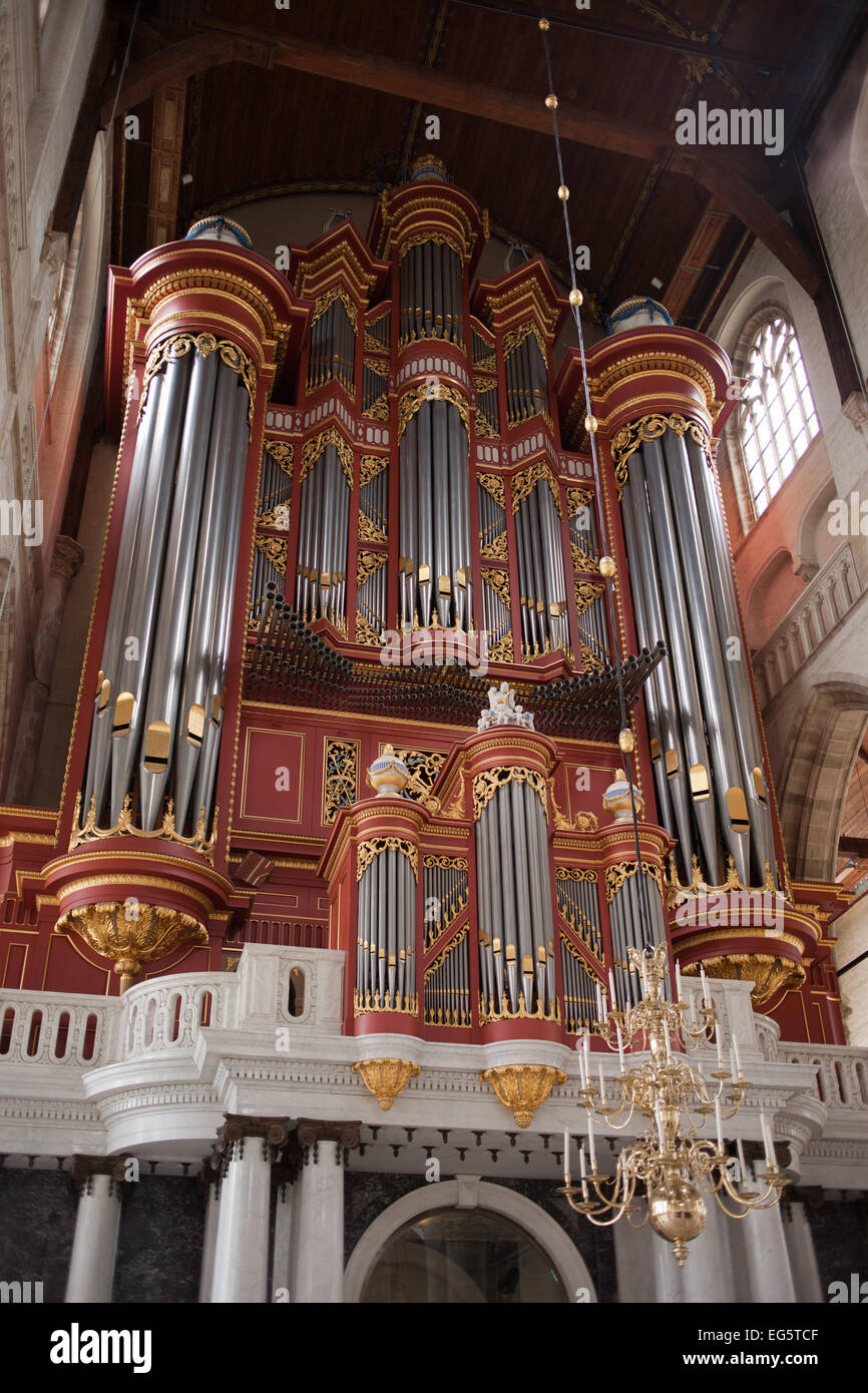Pipe organ in Grote of Sint – Laurenskerk (St. Lawrence Church ...