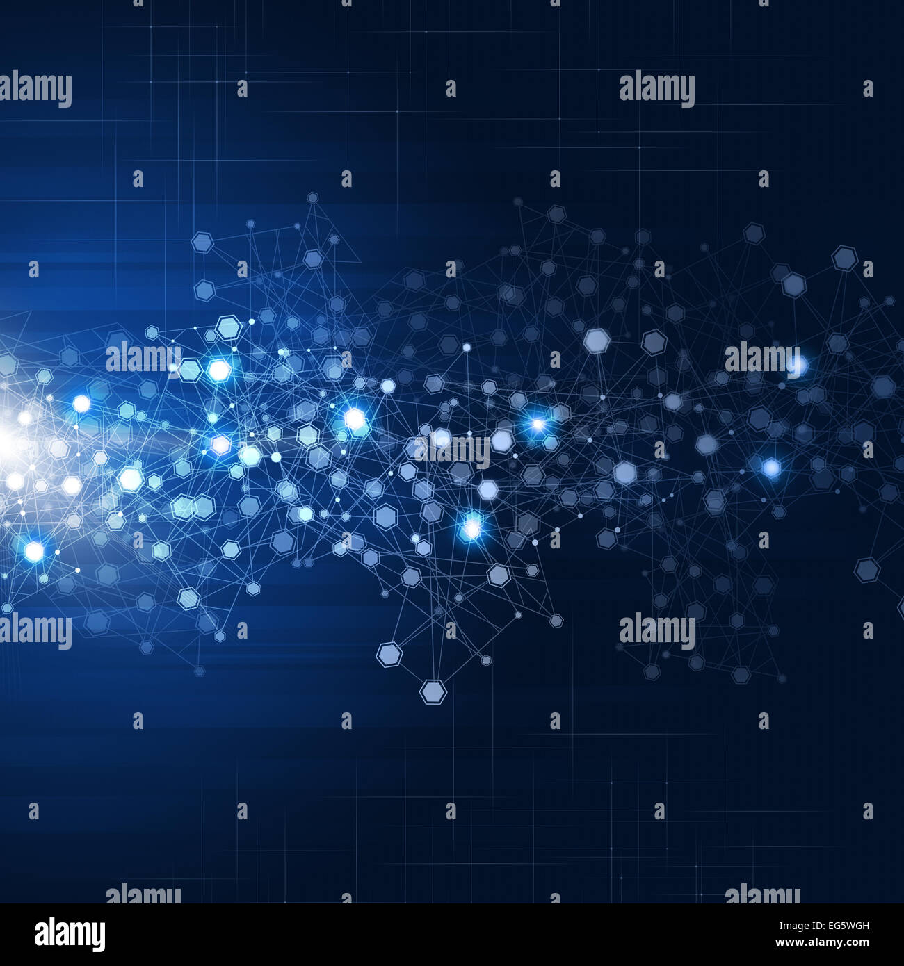 Blue business background hi-res stock photography and images - Alamy