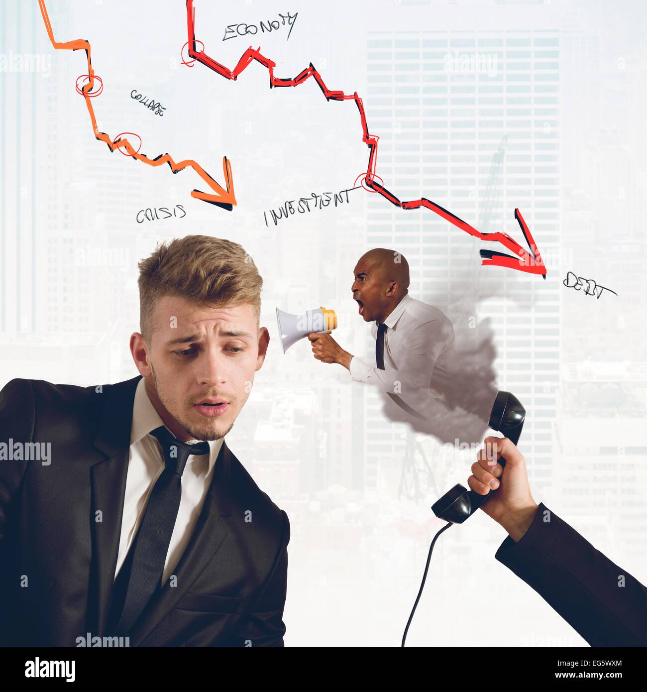 Call boss hi-res stock photography and images - Alamy