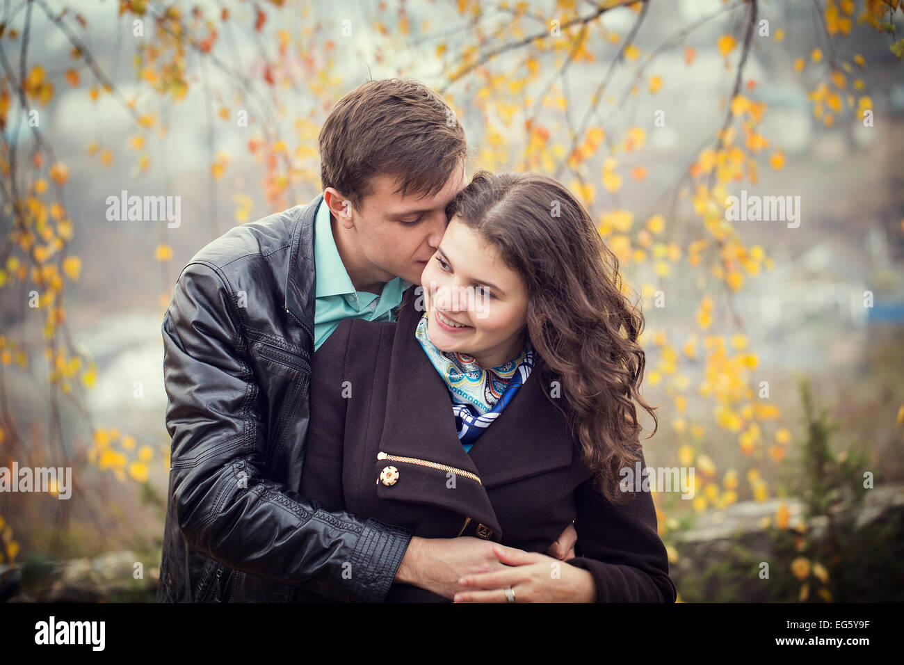 couple love young happy summer people Stock Photo - Alamy
