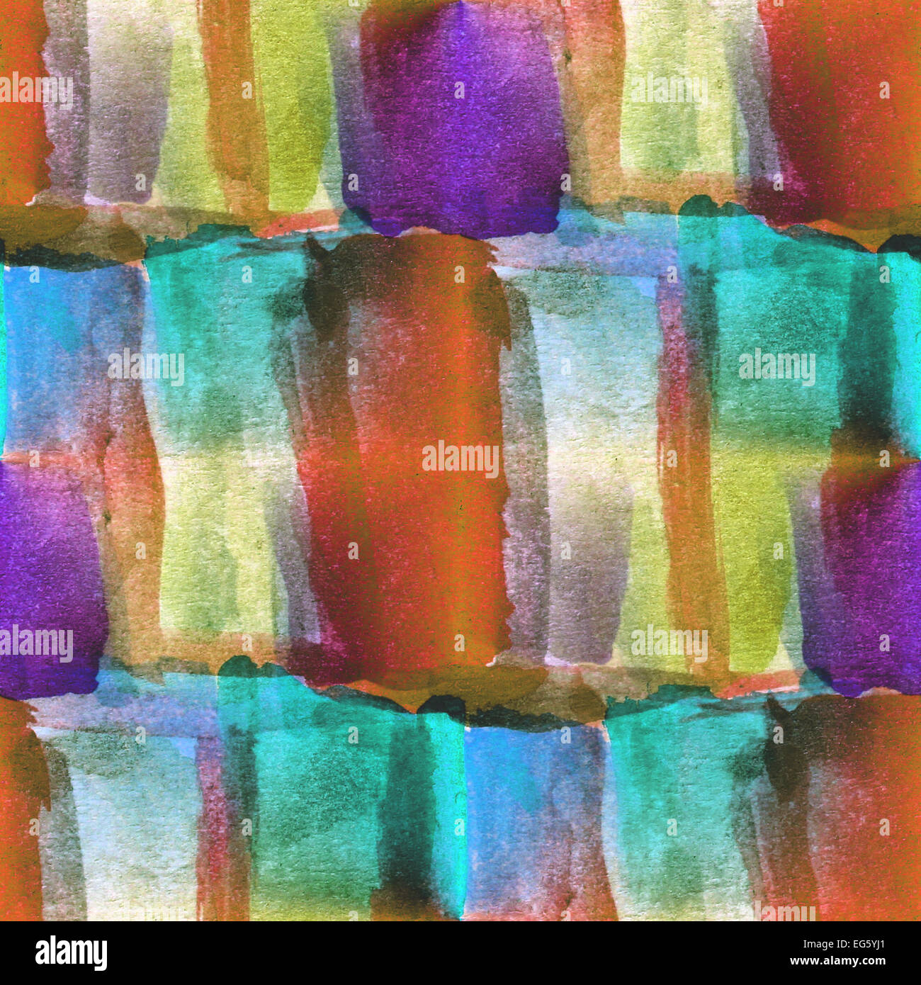 picture watercolor seamless blue cubism background Stock Photo - Alamy