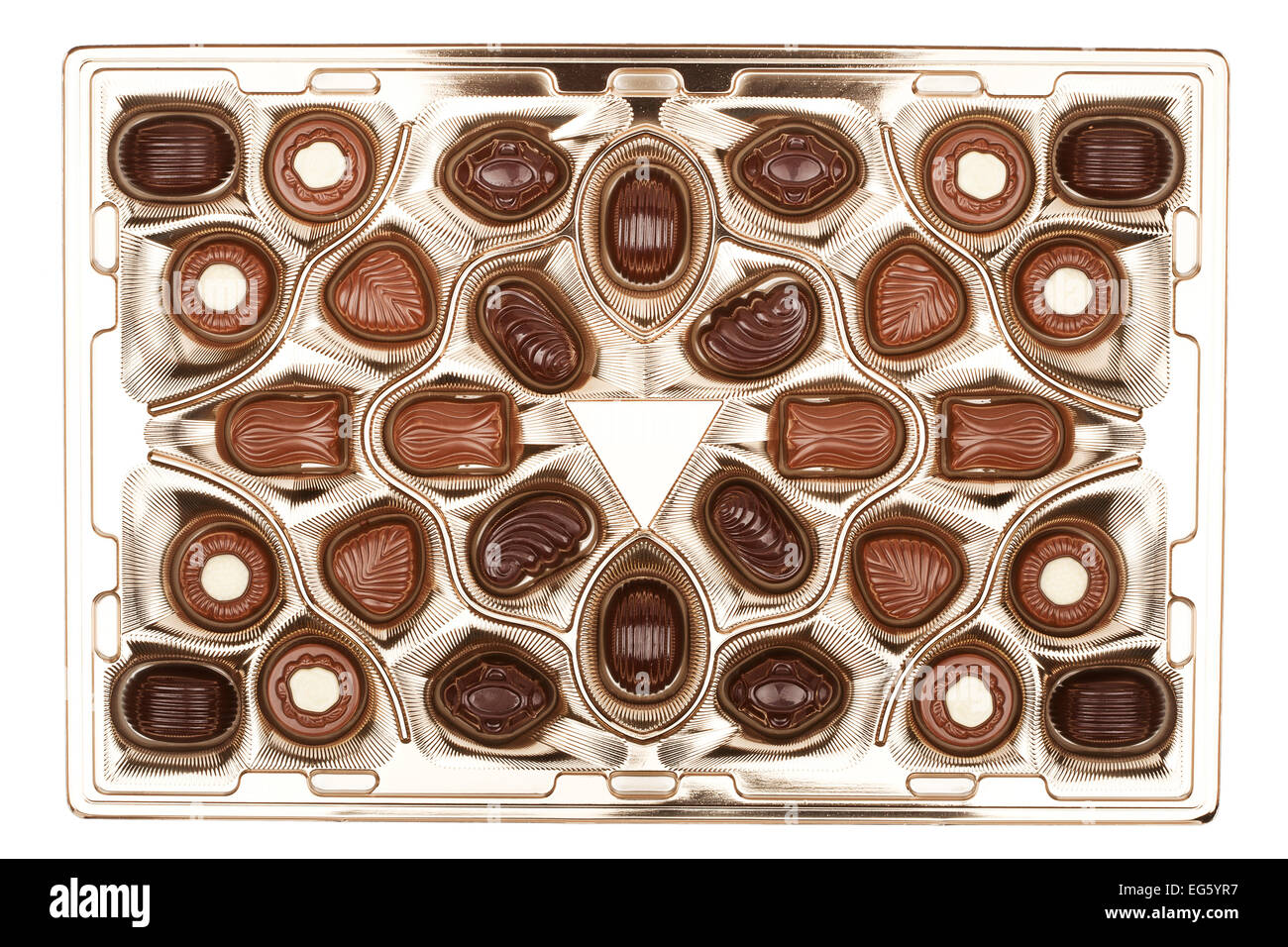 Close up shot of chocolates box Stock Photo - Alamy